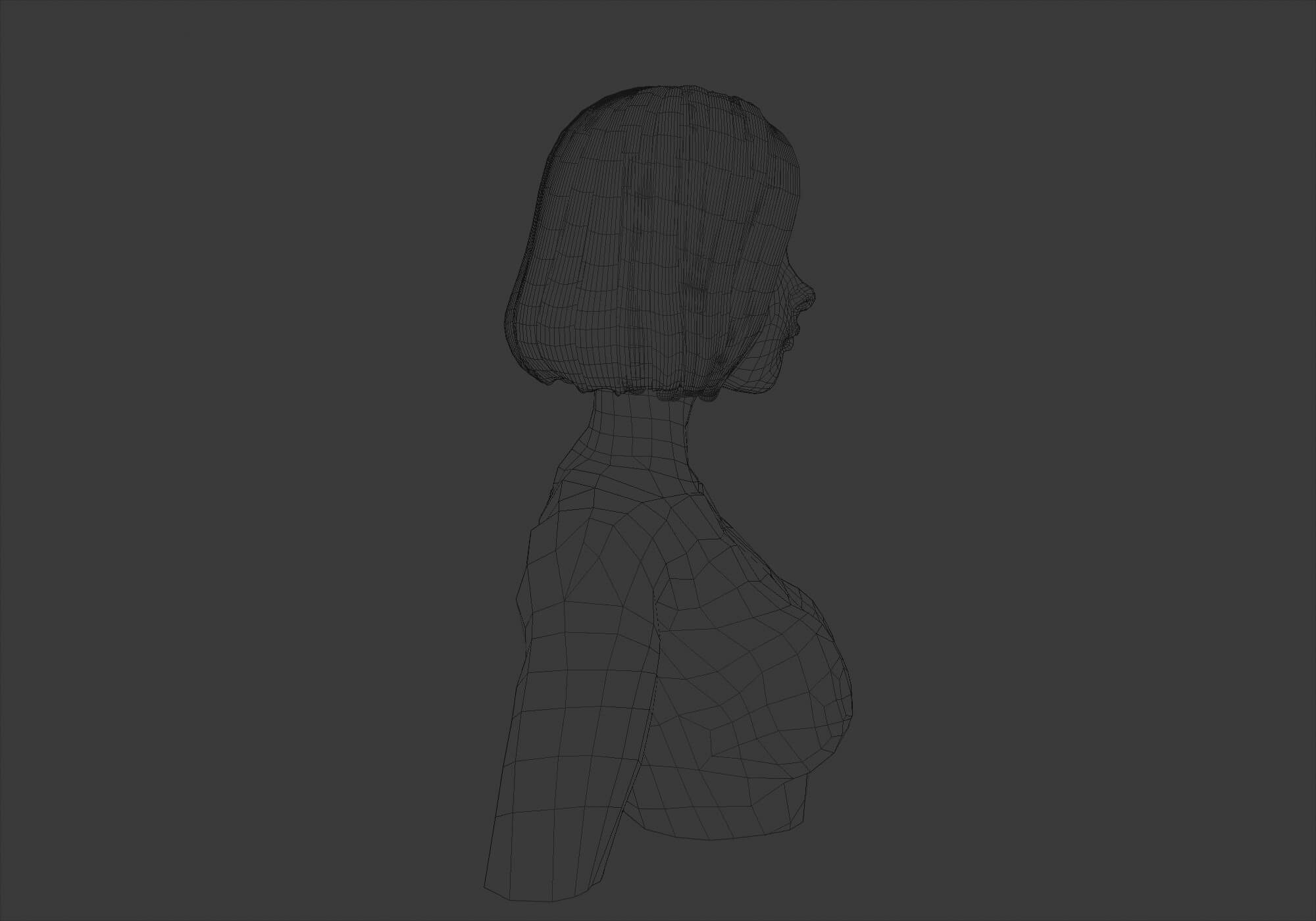 Short Bob Hairstyle v27877 - 3D Model by nickianimations