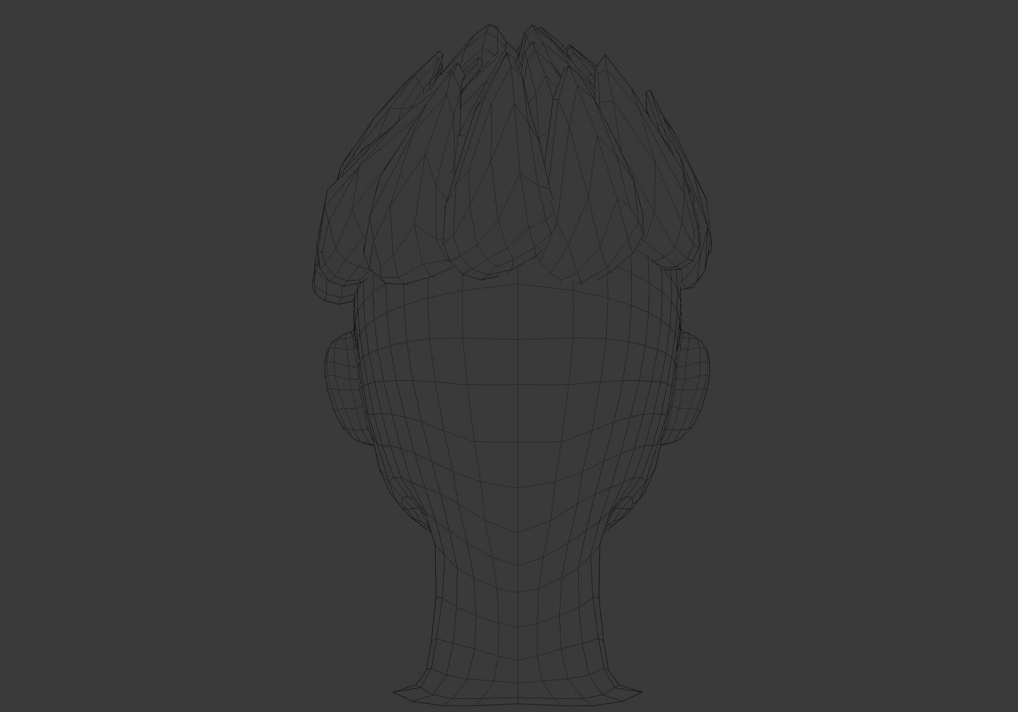 Short Sharp Hairstyle - 3D Model by nickianimations