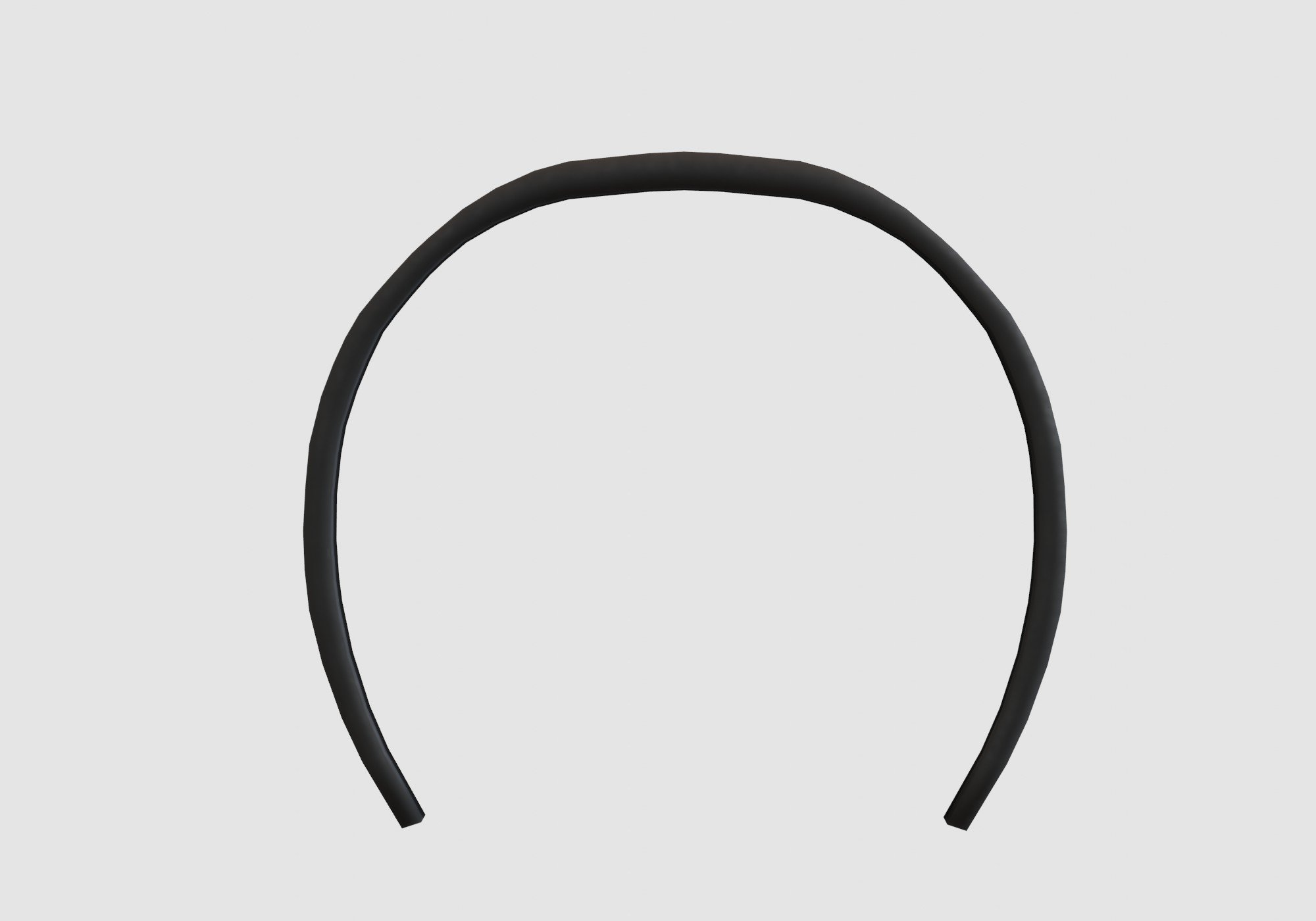 Simple Basic Headband - 3D Model by nickianimations