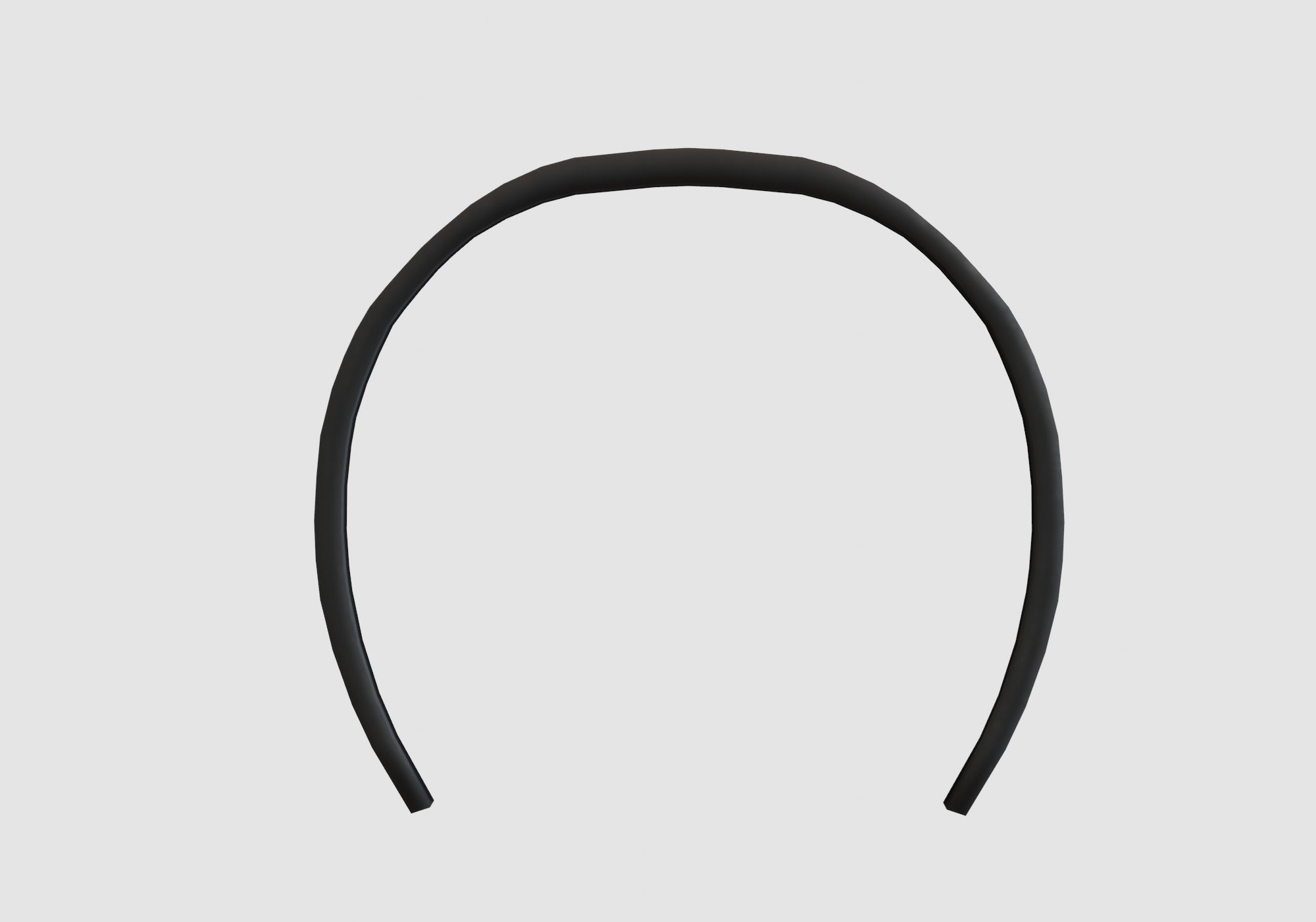 Simple Basic Headband - 3D Model by nickianimations