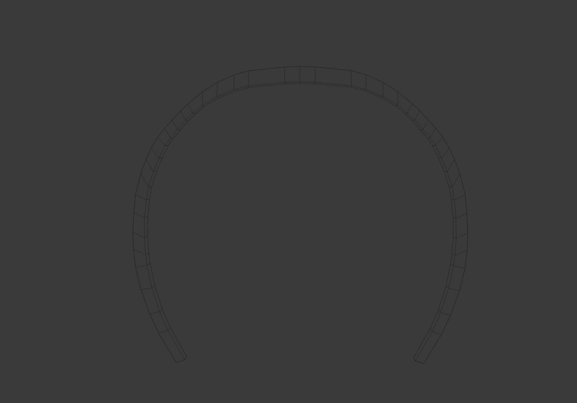 Simple Basic Headband - 3D Model by nickianimations