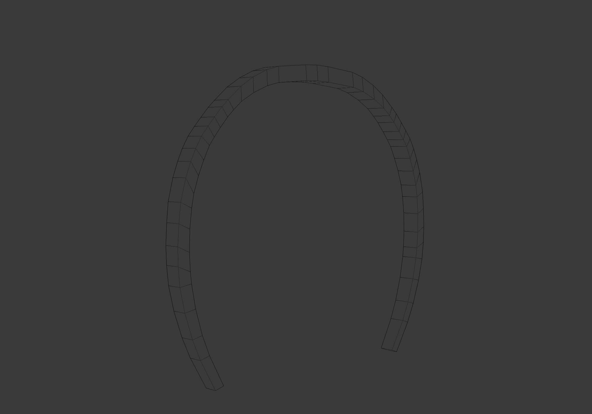 Simple Basic Headband - 3D Model by nickianimations