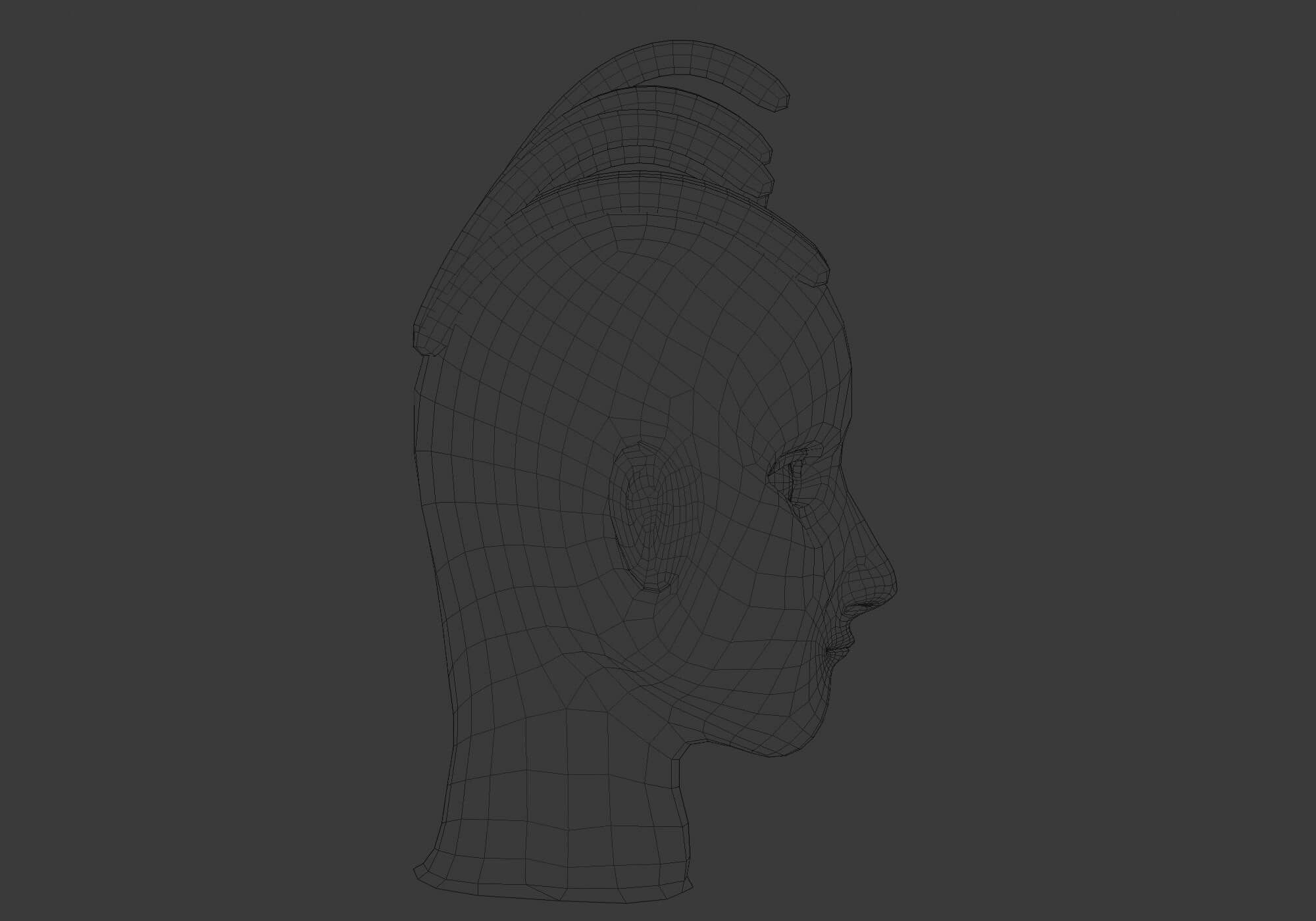 Simple Brown Hairstyle - 3D Model by nickianimations