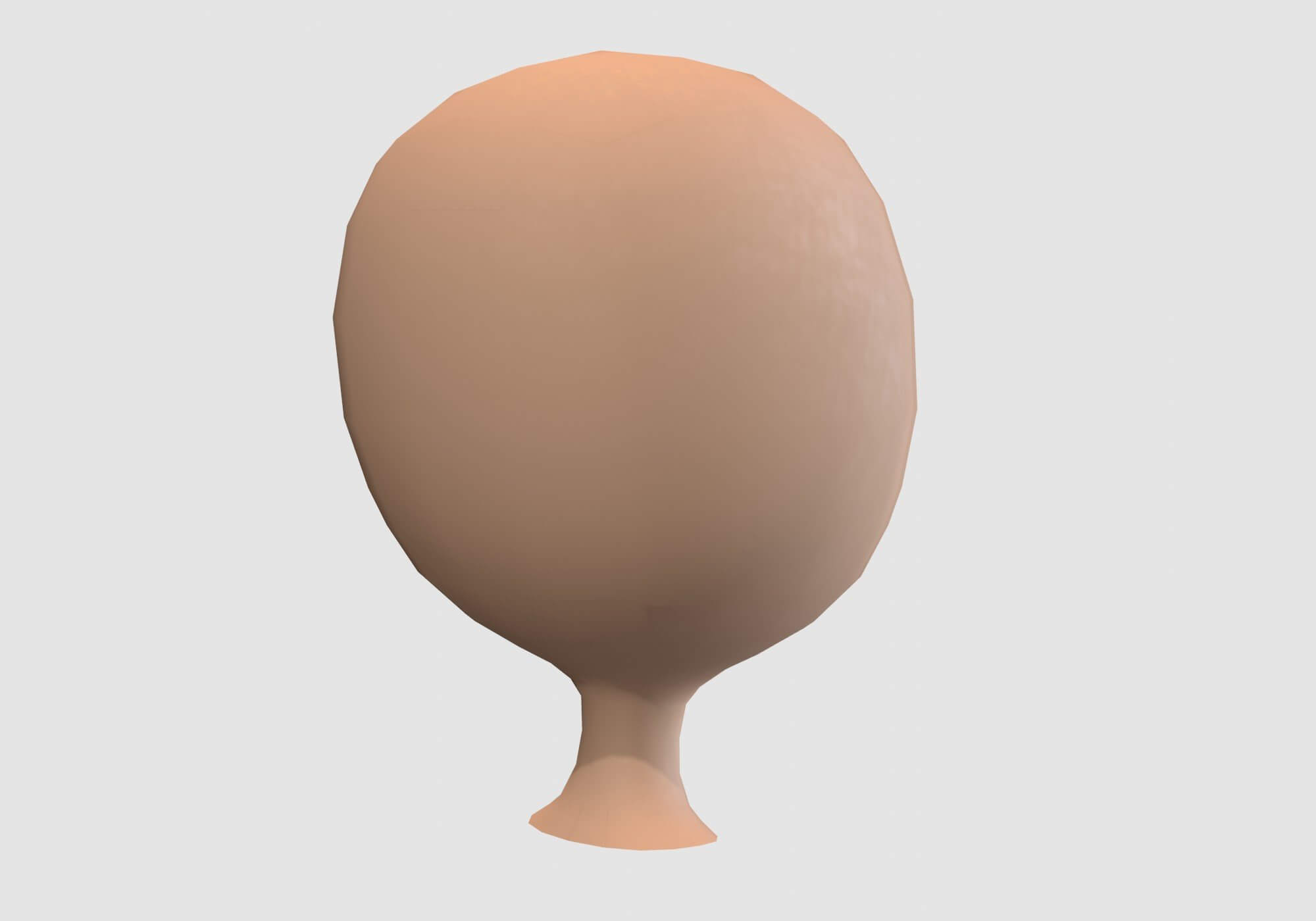 Simple Cartoon Head - 3D Model by nickianimations