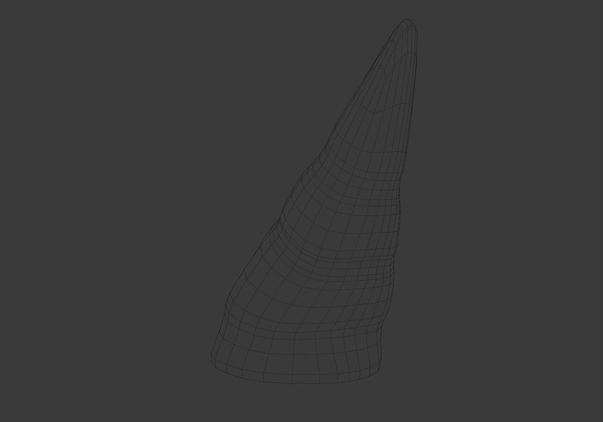 Simple Sharp Horn - 3D Model by nickianimations