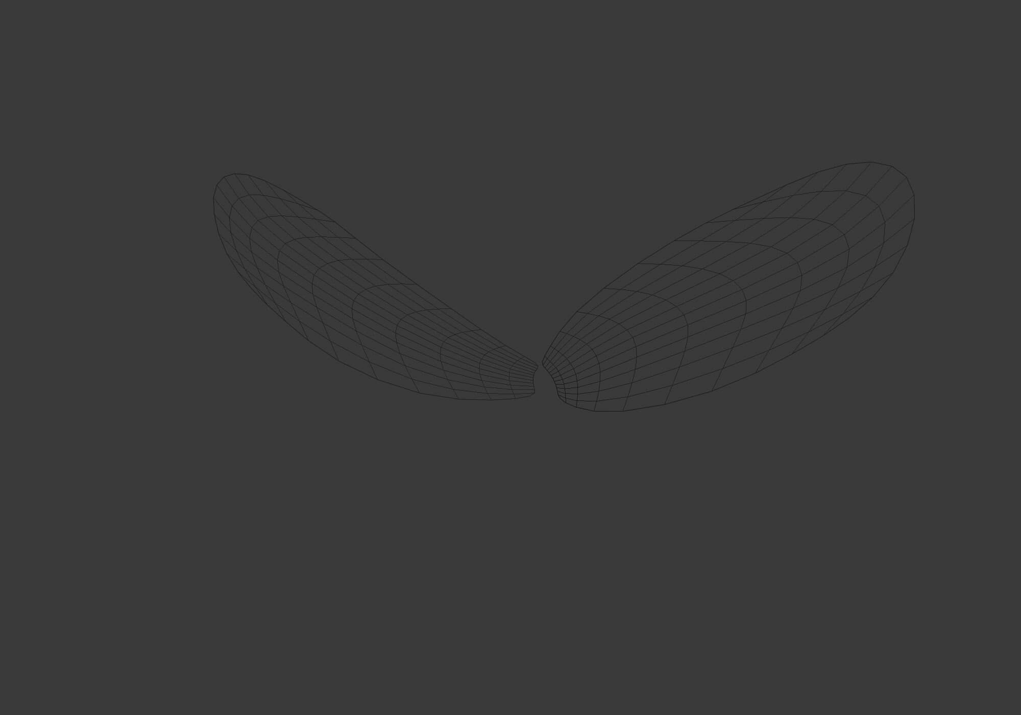 Simple Transparent Wings - 3D Model by nickianimations