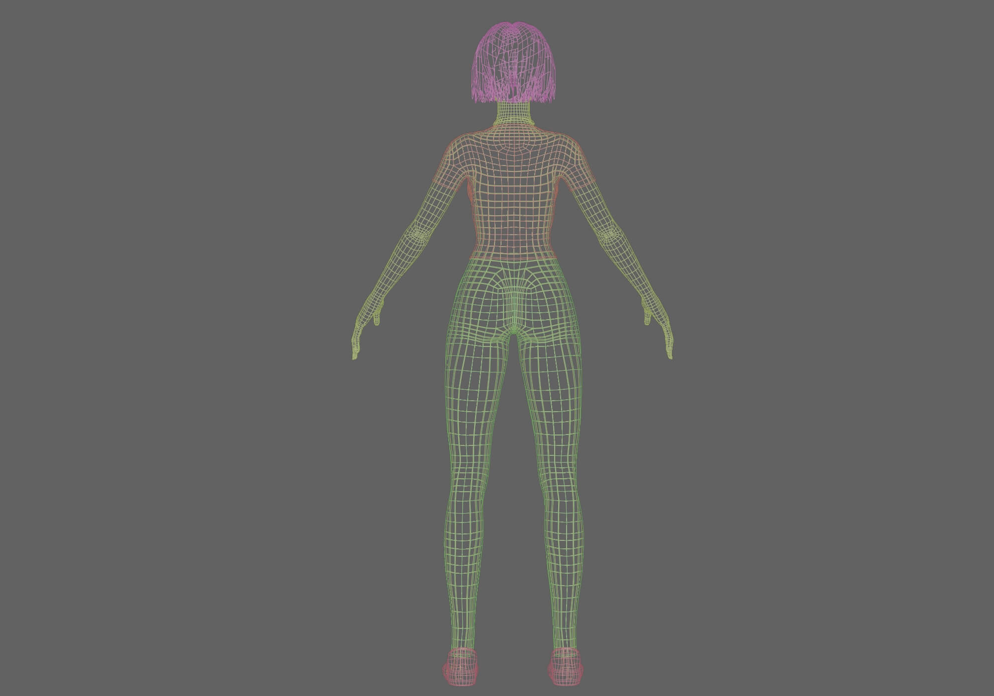 Standard Basic Woman V31436 - 3D Model by nickianimations