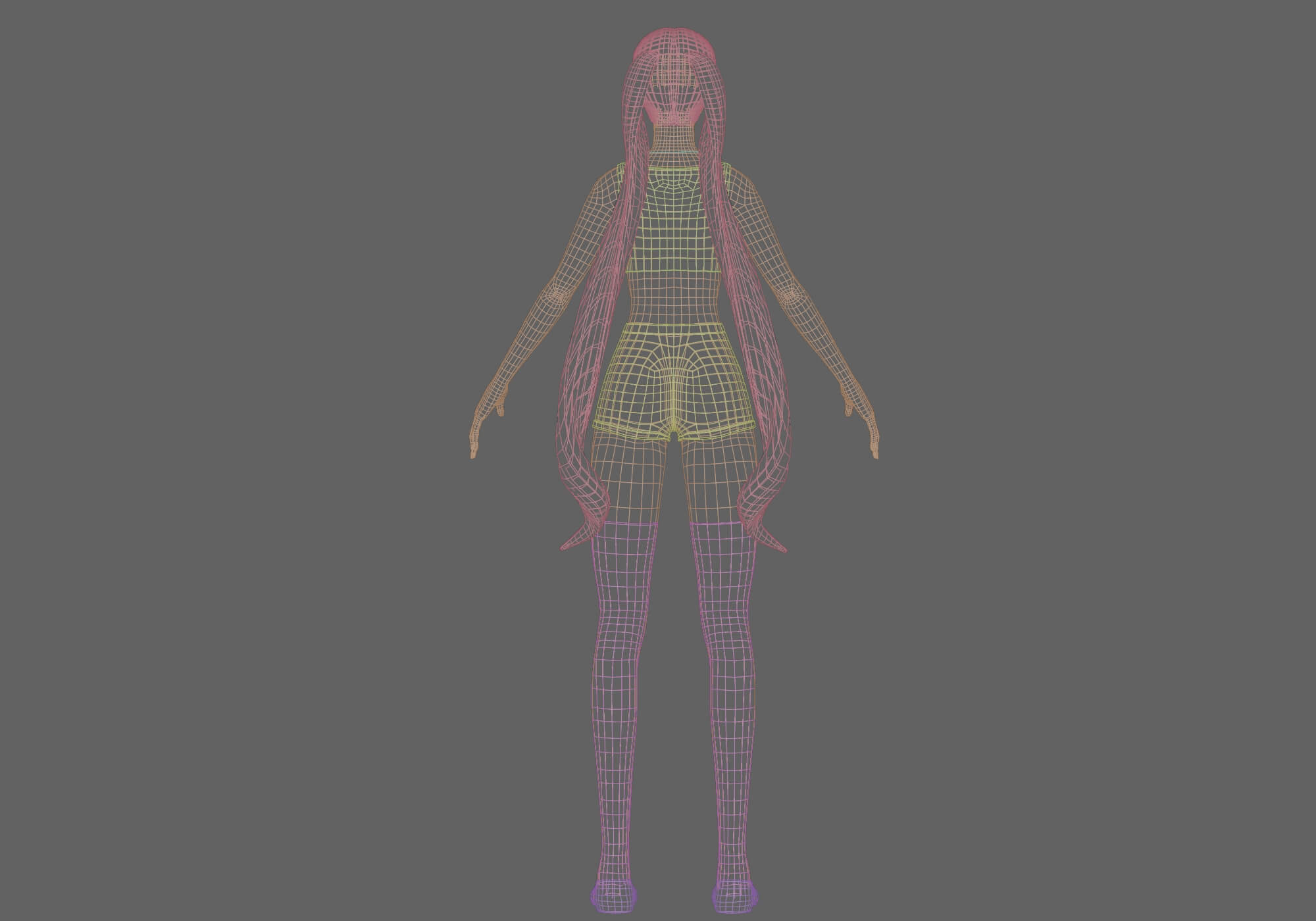 Standard Pretty Woman V24091 - 3D Model by nickianimations