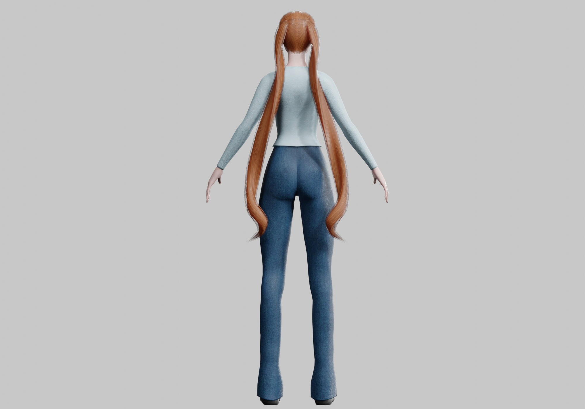 Standard Pretty Woman V25783 - 3D Model by nickianimations