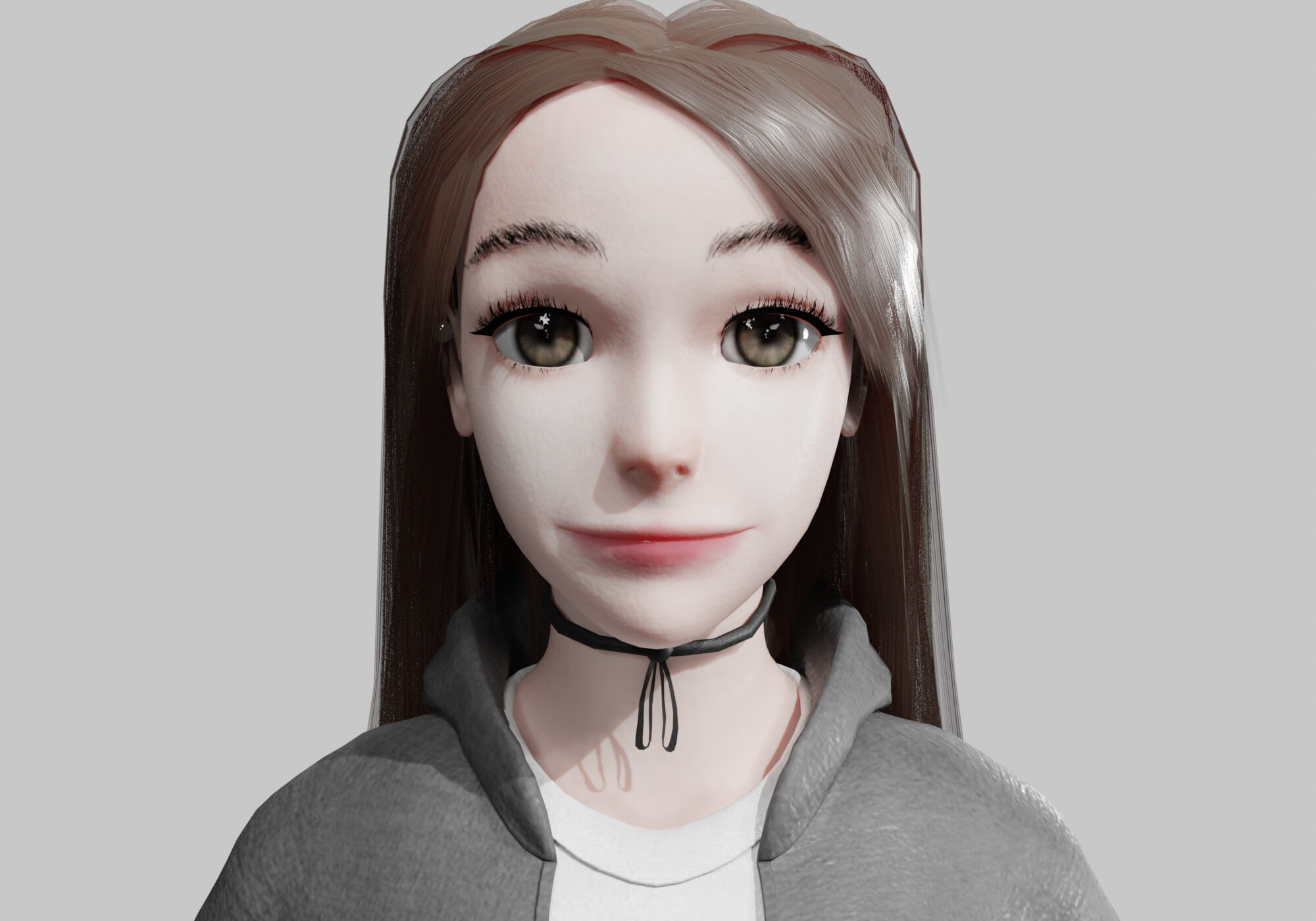 Standard Pretty Woman V35408 - 3D Model by nickianimations