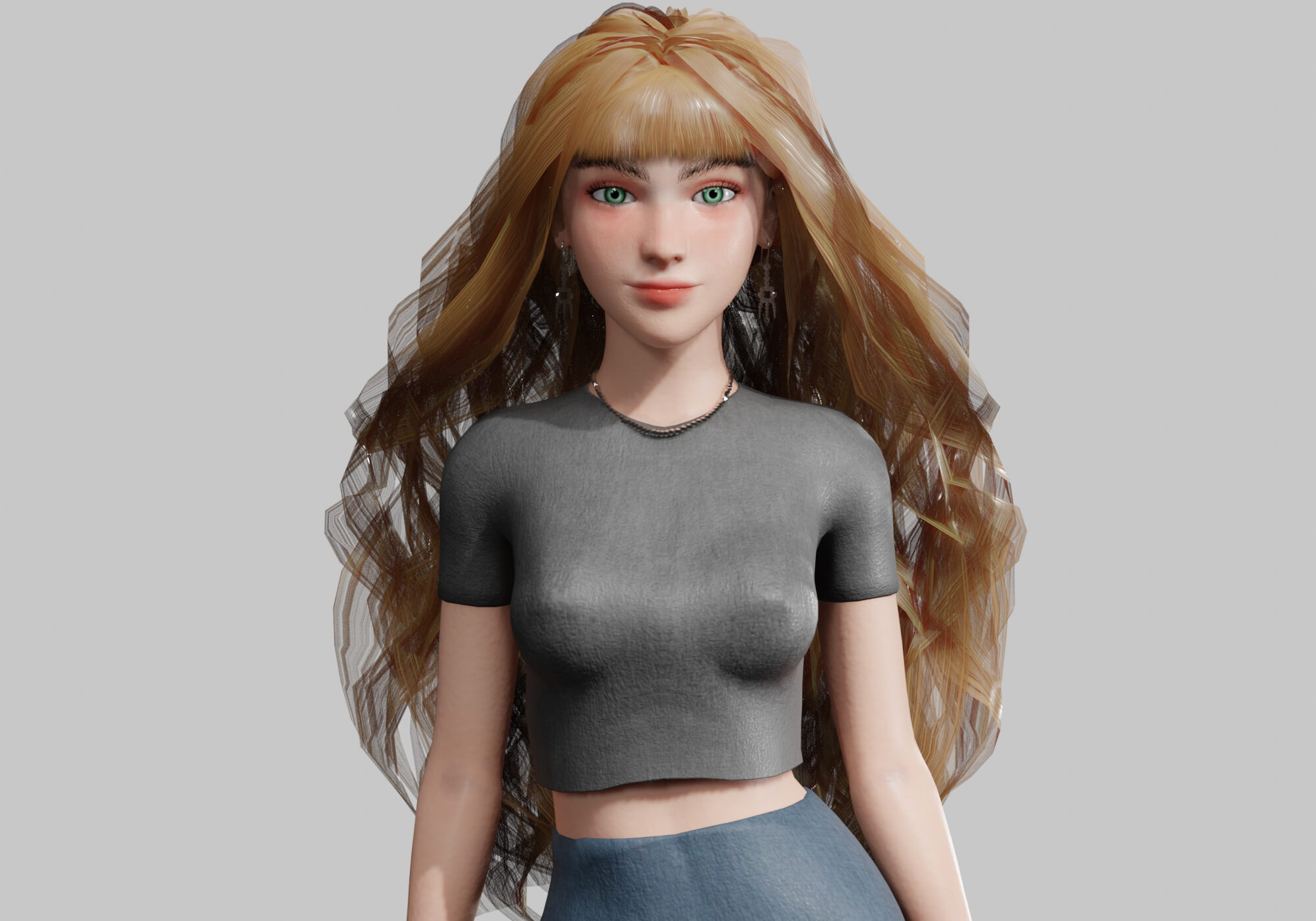 Standard Pretty Woman V39861 - 3D Model by nickianimations