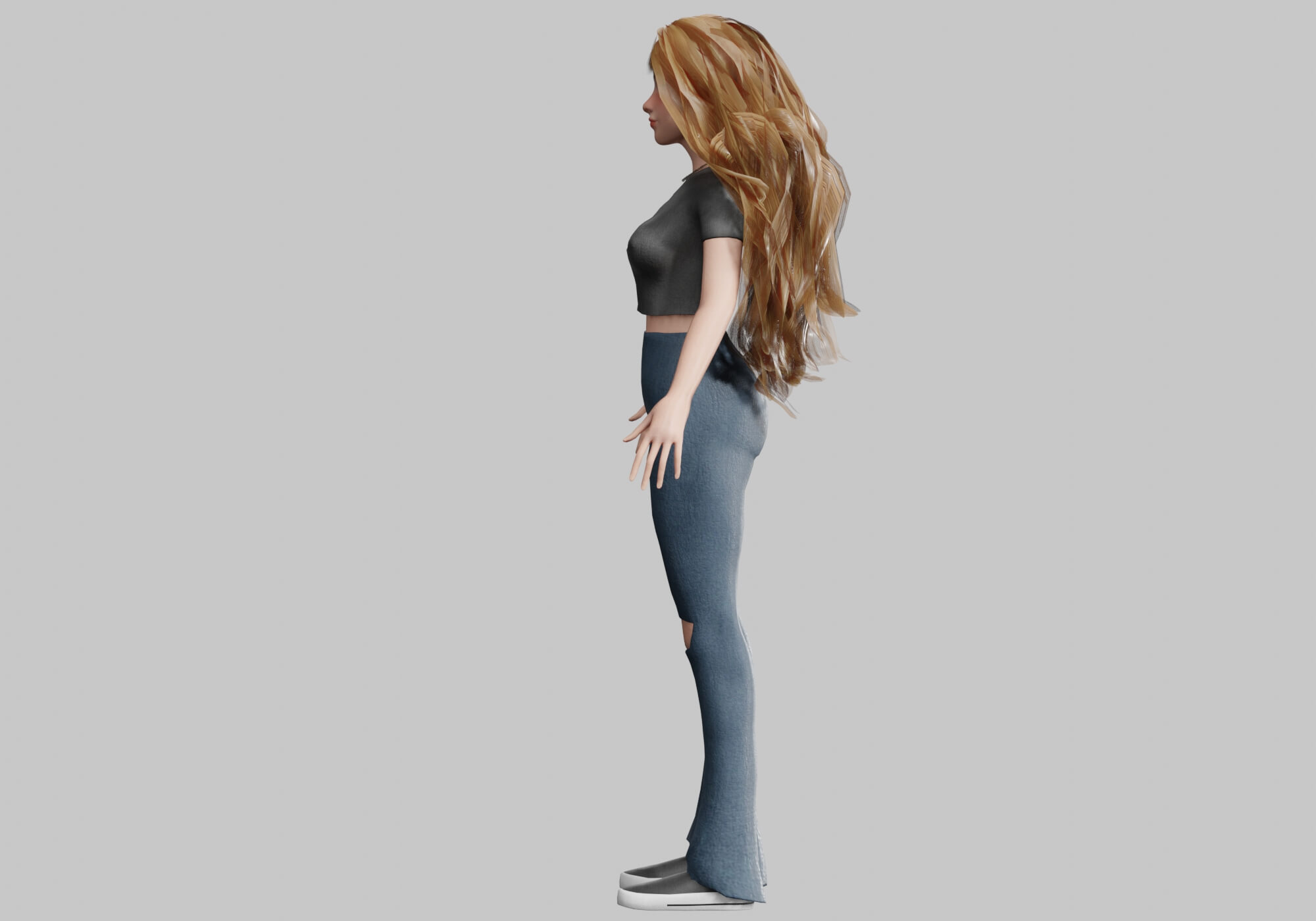 Standard Pretty Woman V39861 - 3D Model by nickianimations