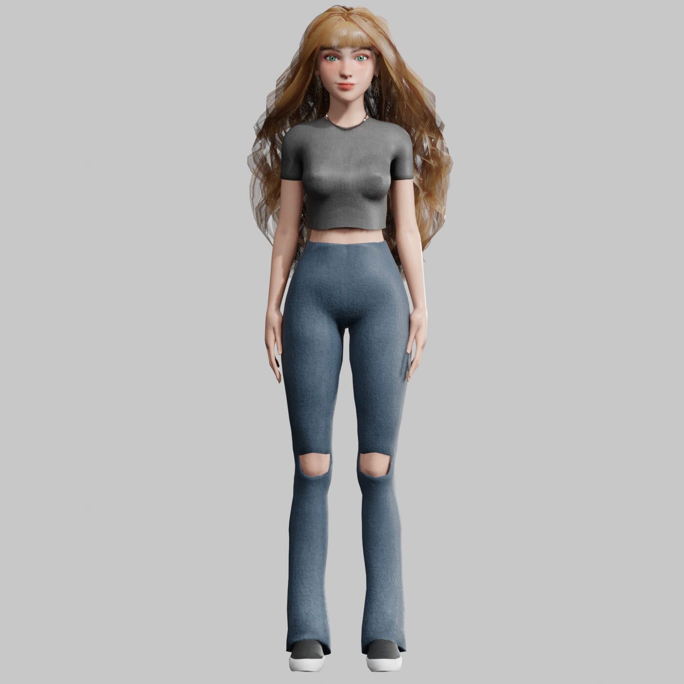 Standard Pretty Woman V39861 - 3D Model by nickianimations
