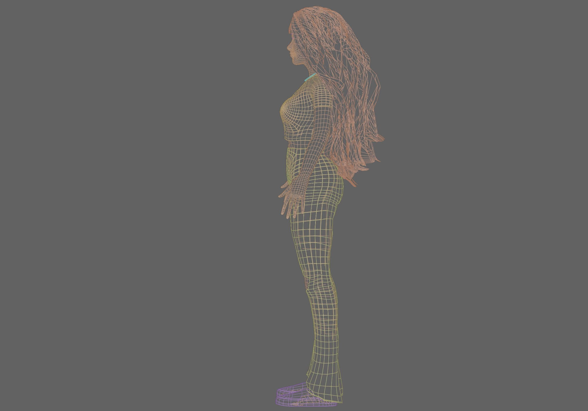 Standard Pretty Woman V39861 - 3D Model by nickianimations