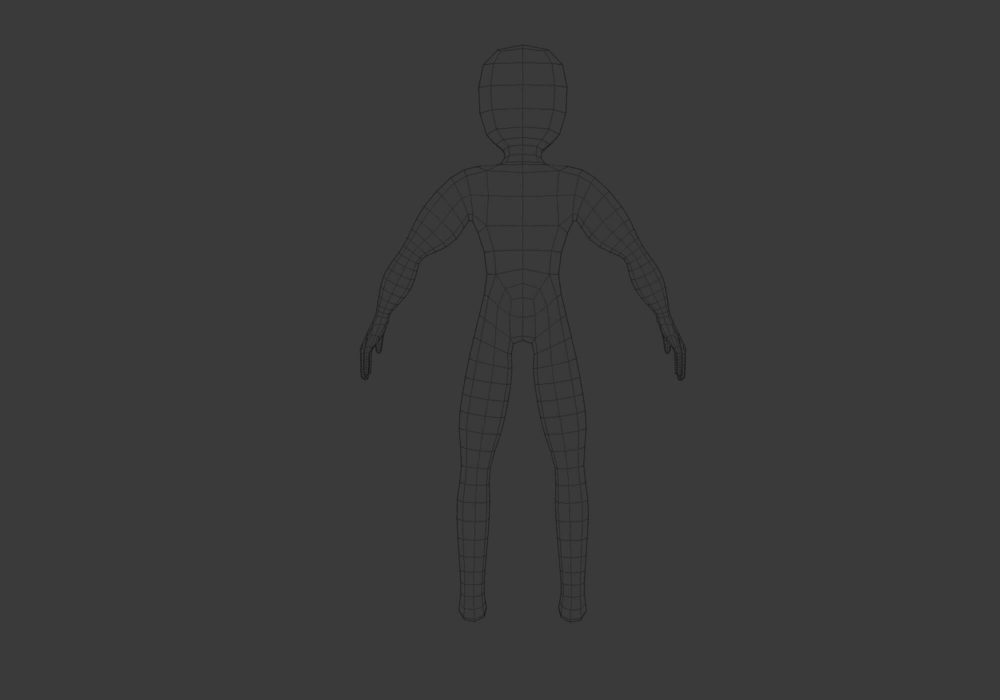 Strong Male Human - 3D Model by nickianimations