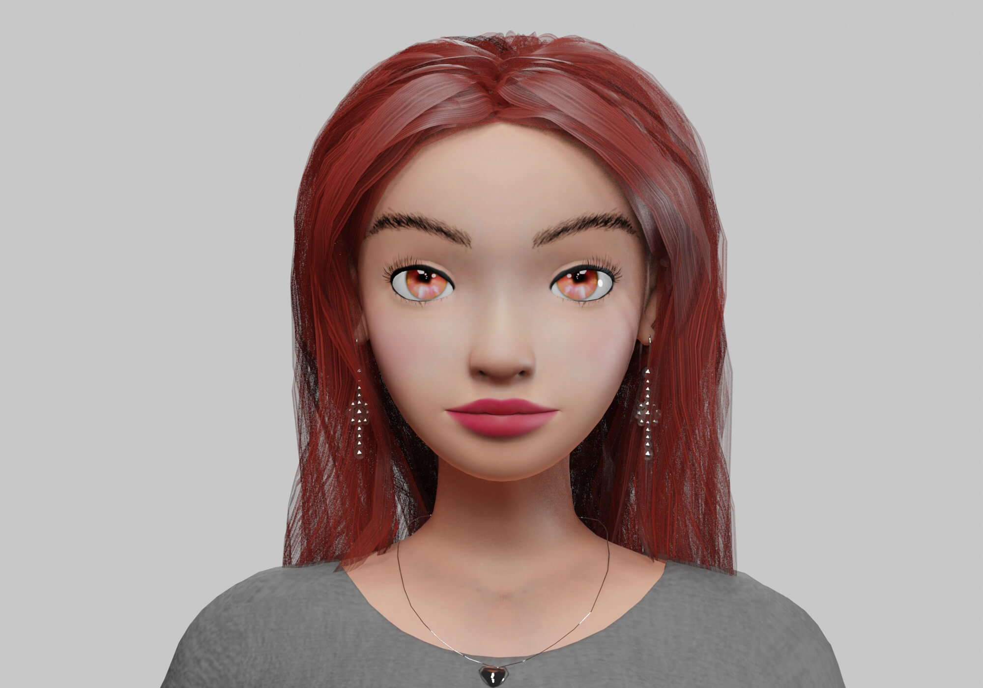 Stylized Cartoon Girl V37903 - 3D Model by nickianimations