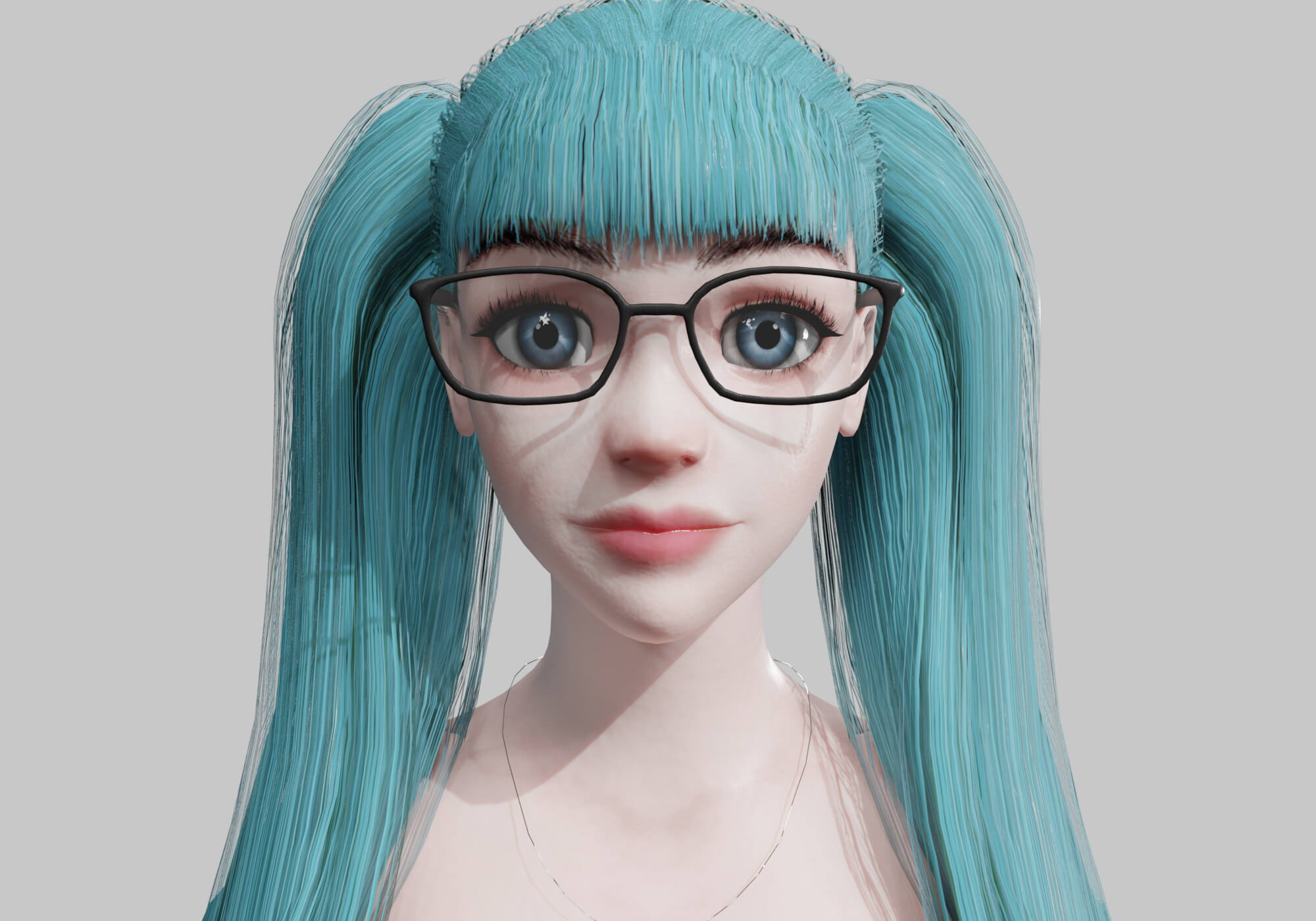 Stylized Pretty Woman V29716 - 3D Model by nickianimations