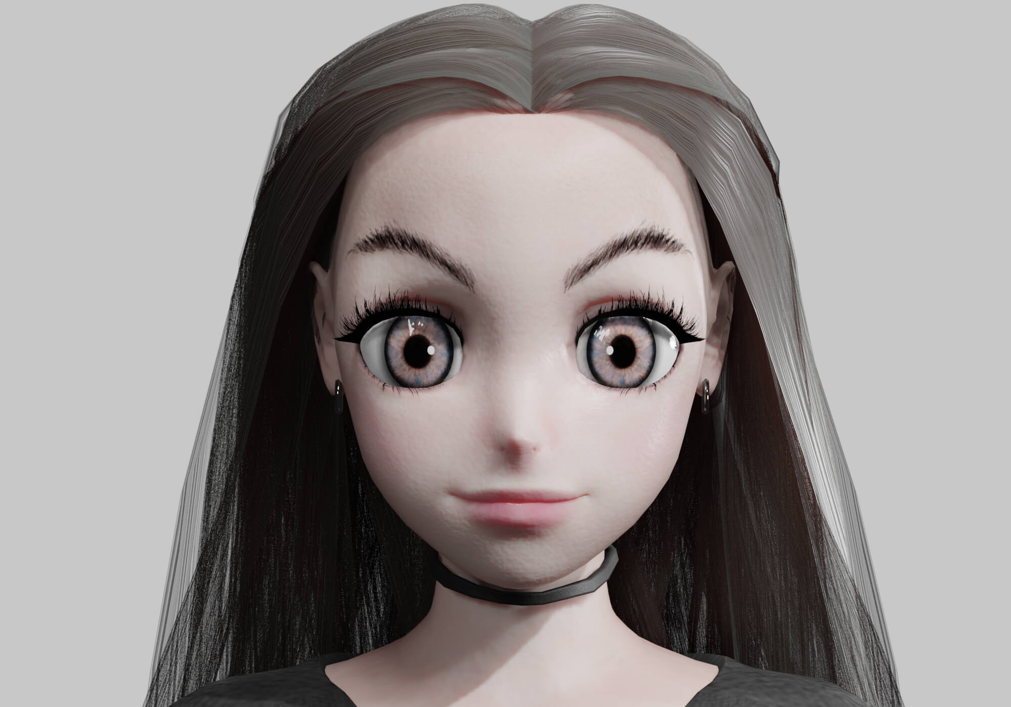 Sweet Cute Girl V34119 - 3D Model by nickianimations