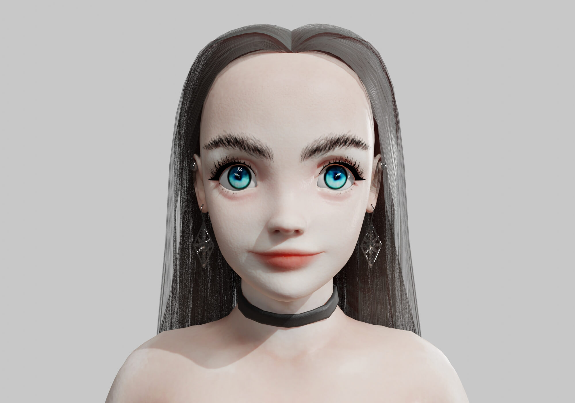 Sweet Cute Woman V29981 - 3D Model by nickianimations
