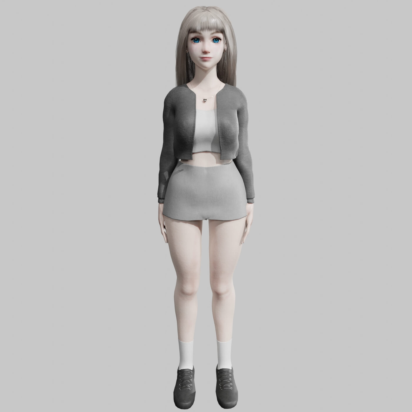 Sweet Pretty Woman V36300 - 3D Model by nickianimations