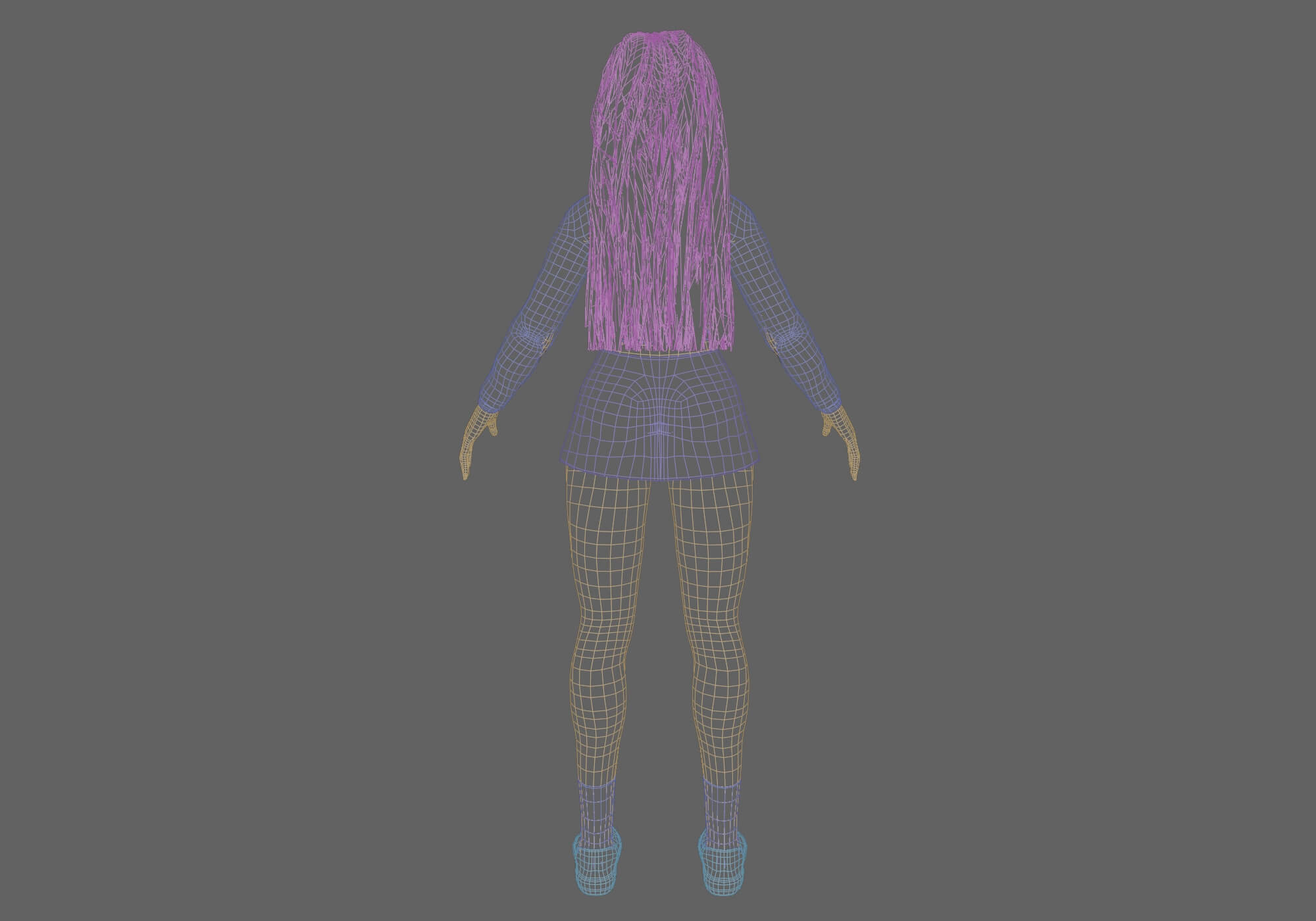 Sweet Pretty Woman V36300 - 3D Model by nickianimations