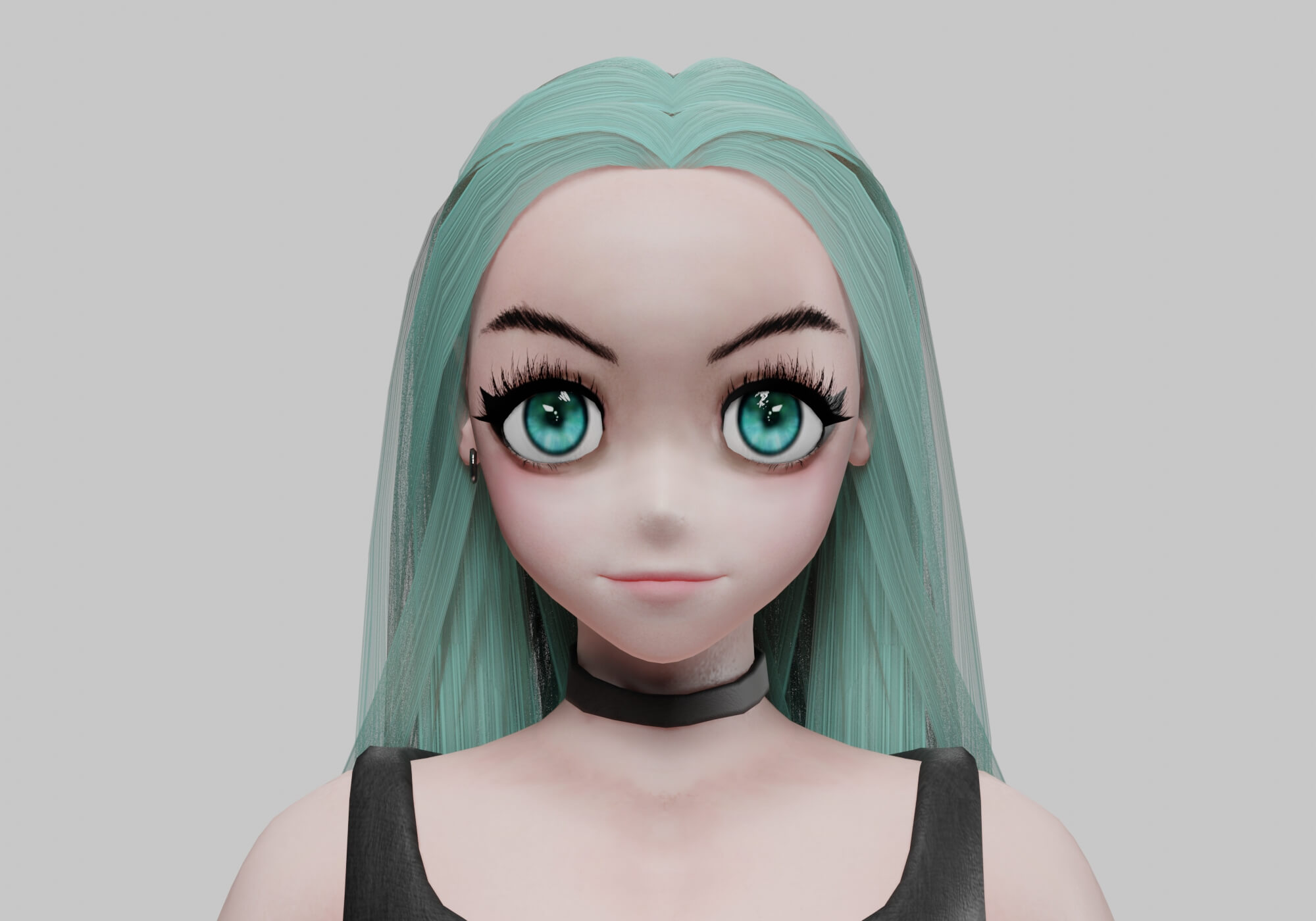 Teen Cute Girl V37145 - 3D Model by nickianimations