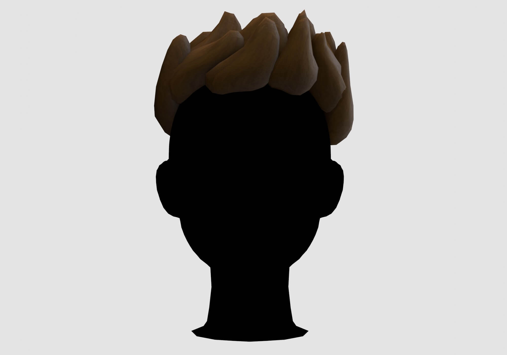Up Cartoon Hairstyle - 3D Model by nickianimations