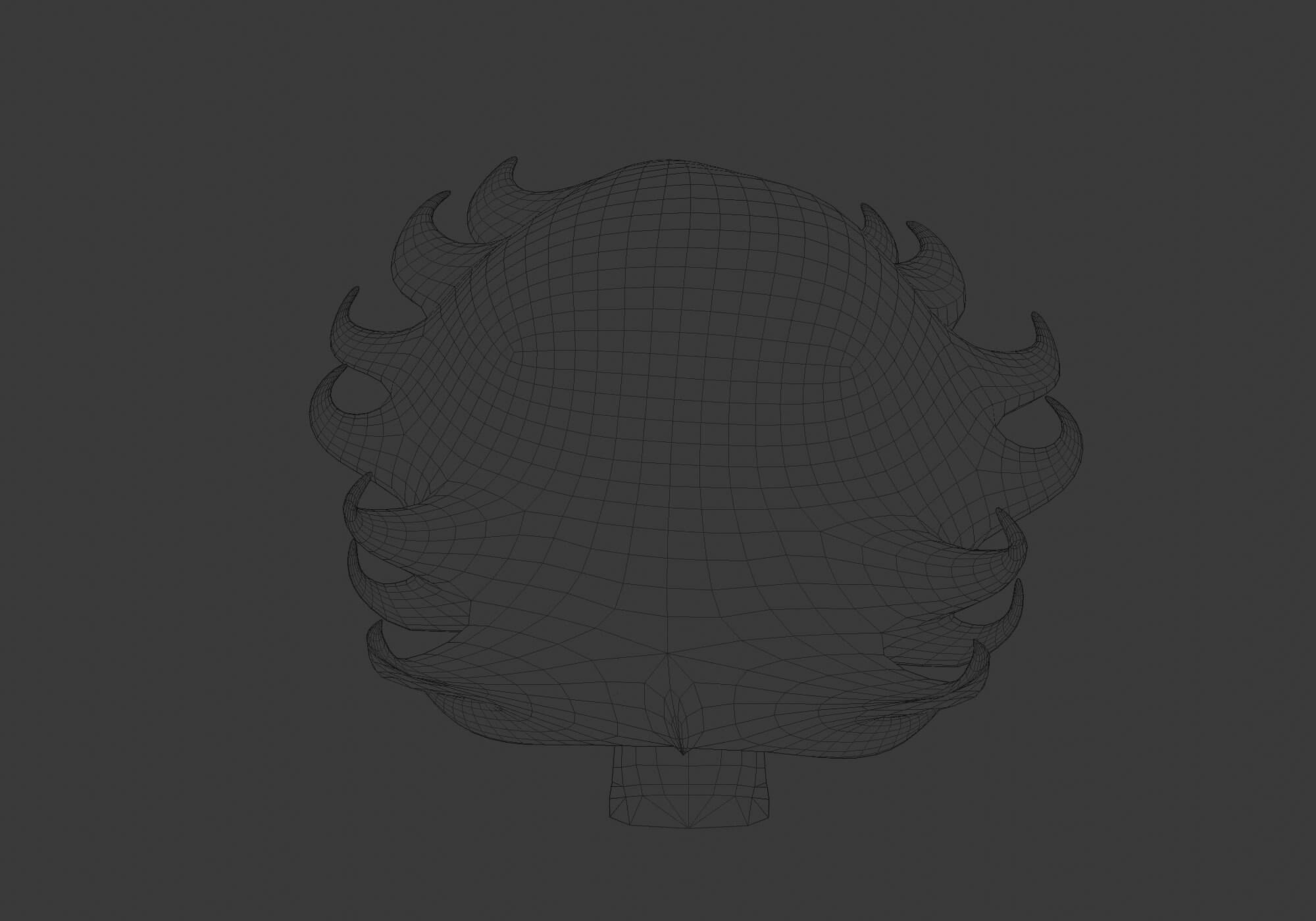 Wavy Cartoon Hairstyle - 3D Model by nickianimations