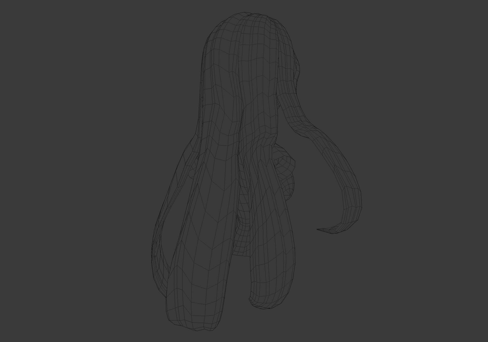 Windy Anime Hairstyle - 3D Model by nickianimations