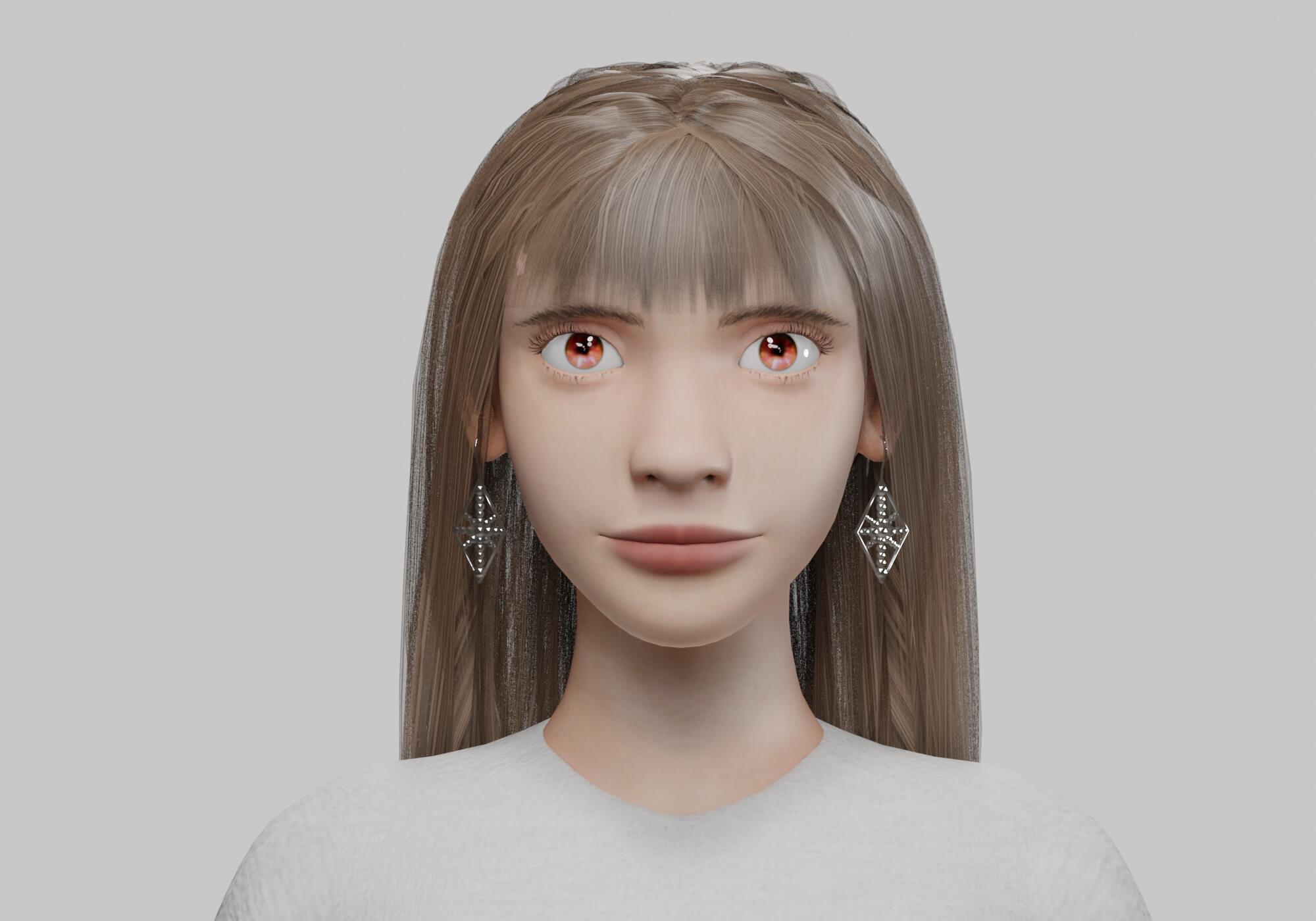 Young Cute Woman V37787 - 3D Model by nickianimations