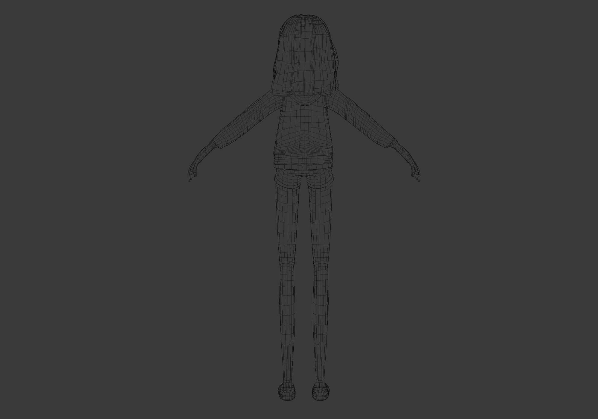 Young Teen Kid - 3D Model by nickianimations