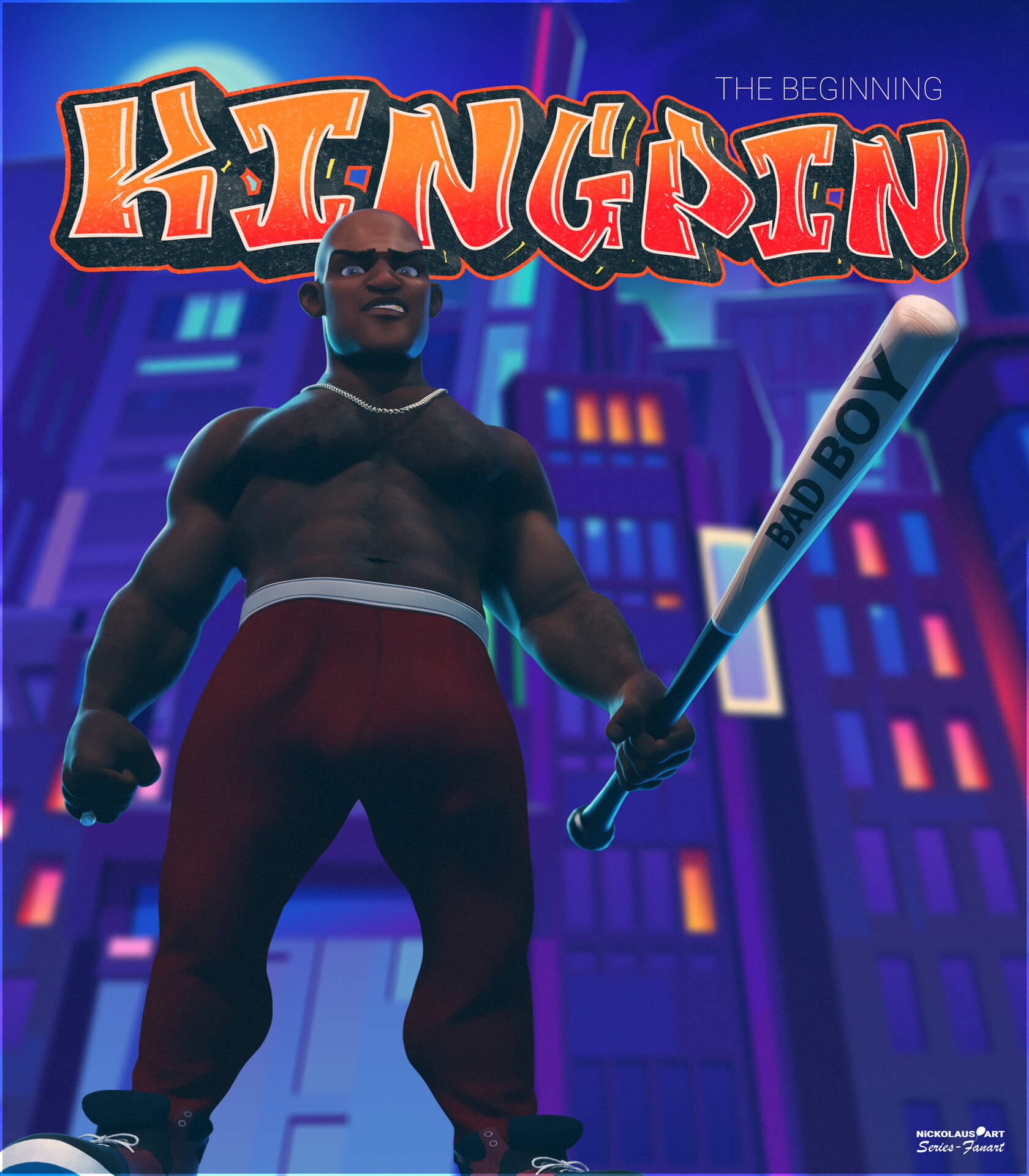 Series - Fanart - Kingpin - The Beginning (Censored) 3D Render