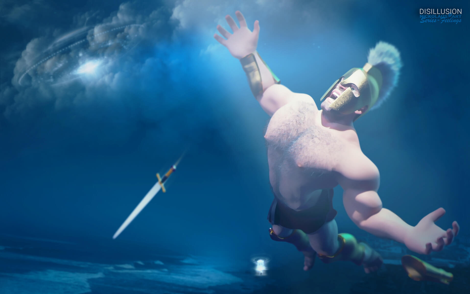 Series - Feelings - Disillusion (cens) 3D Render by nickolausart