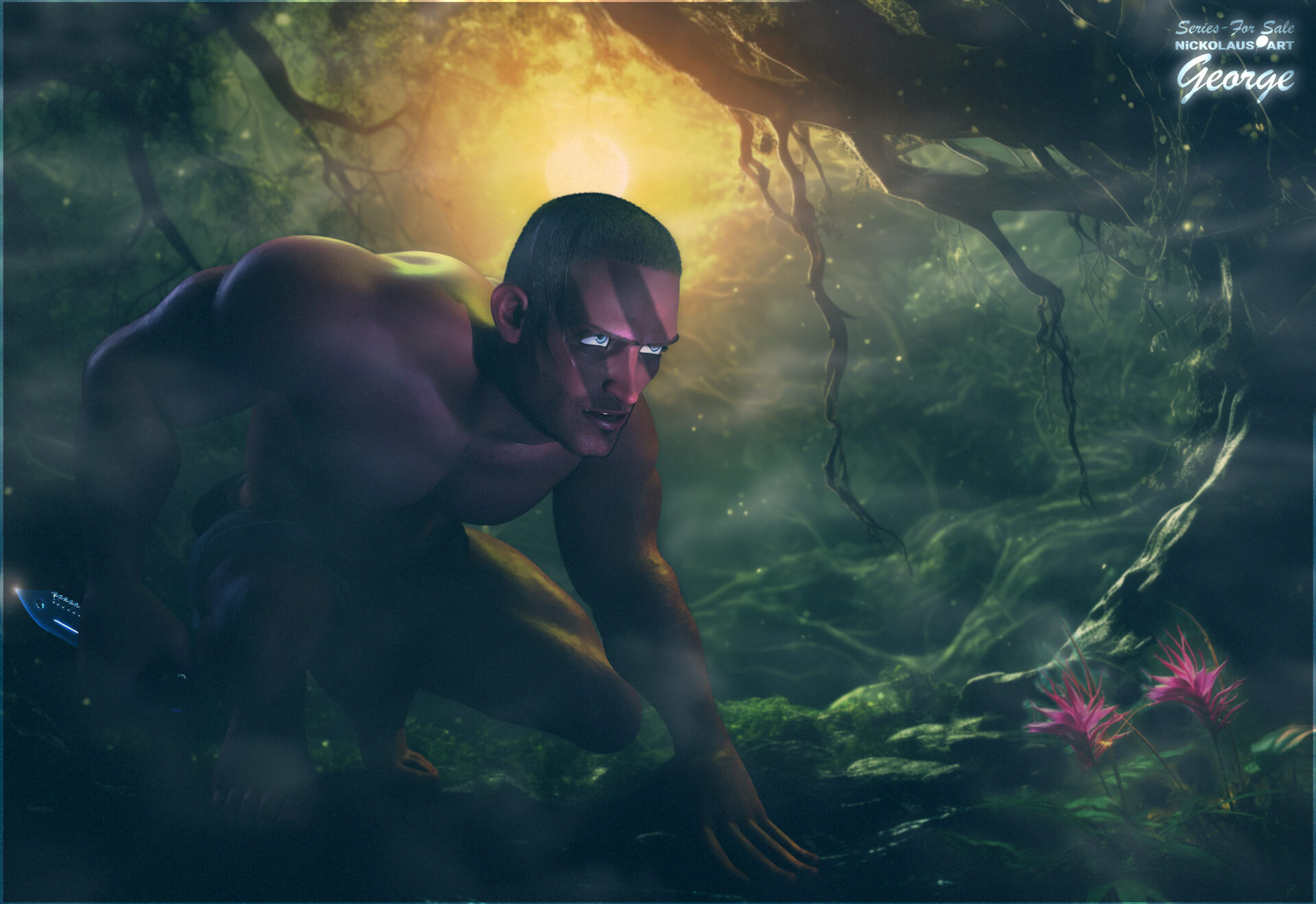 Series - For Sale - Toon George - Hunter 3D Render | RenderHub Gallery