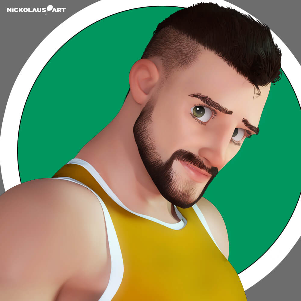 Toon Alex for Genesis 8.1 Male - Daz Content by nickolausart