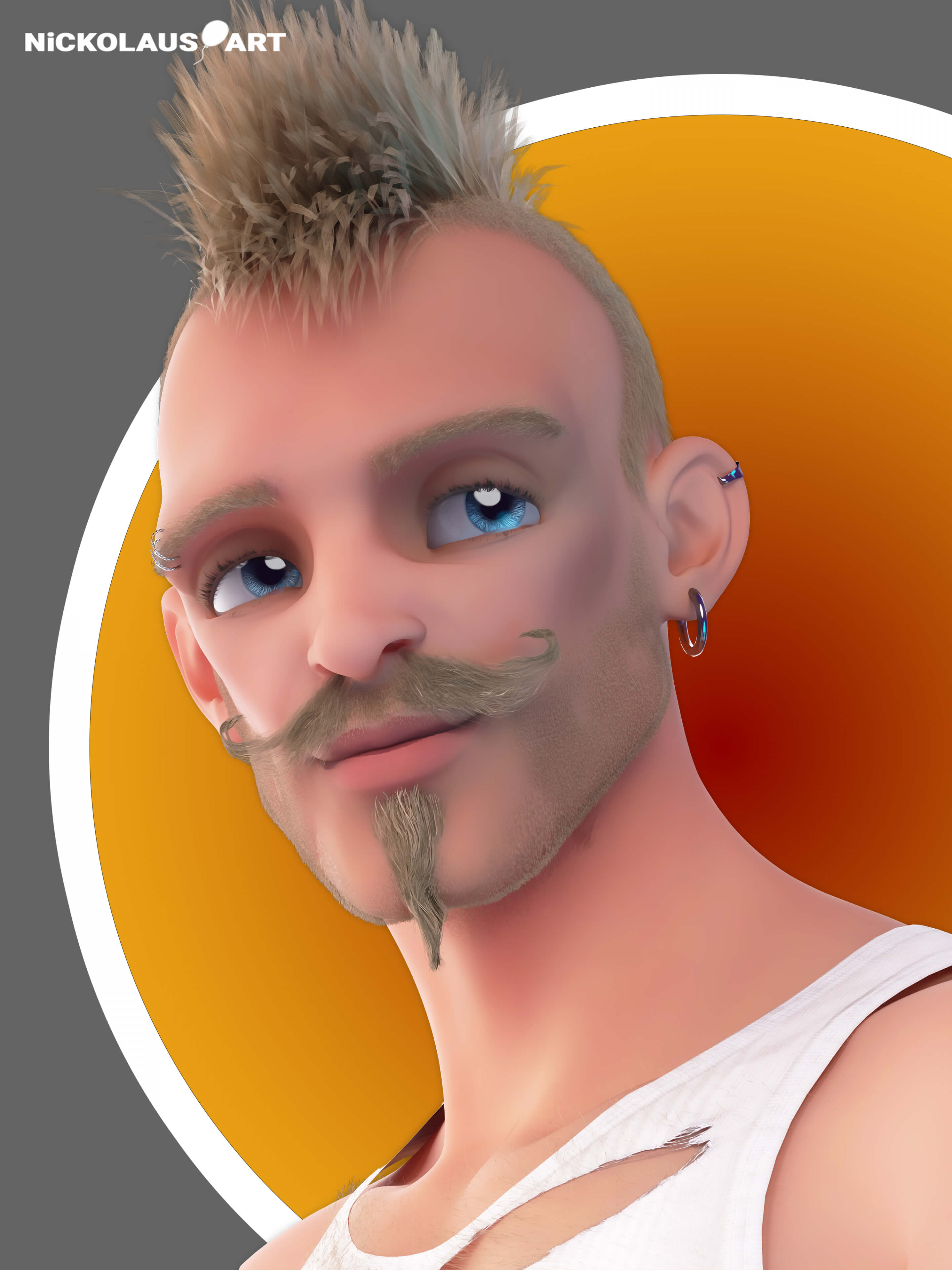 Toon Arthur for Genesis 8 Male - Daz Content by nickolausart