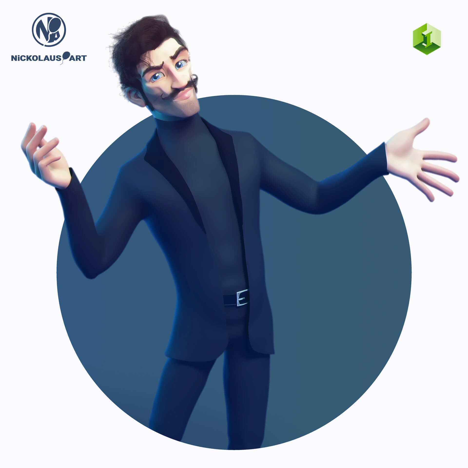 Toon Badby for Genesis 8 Male - Daz Content by nickolausart