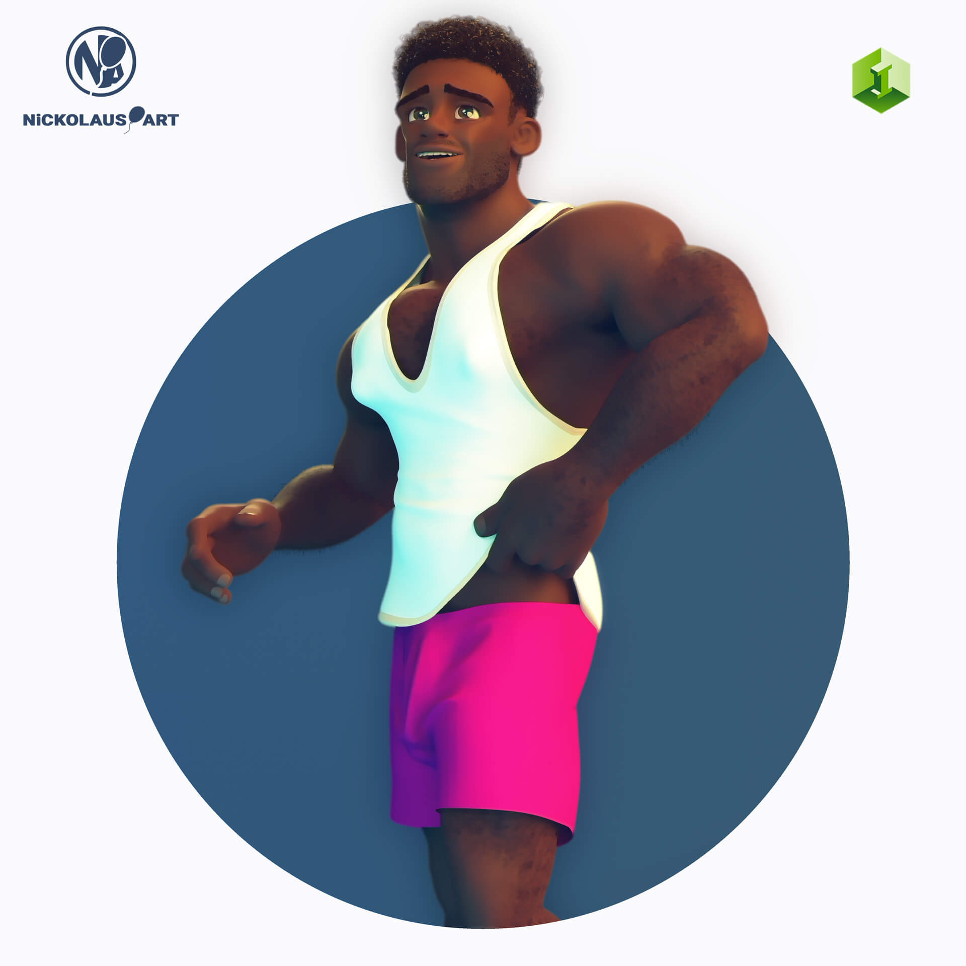 Toon Connor for Genesis 8 Male - Daz Content by nickolausart