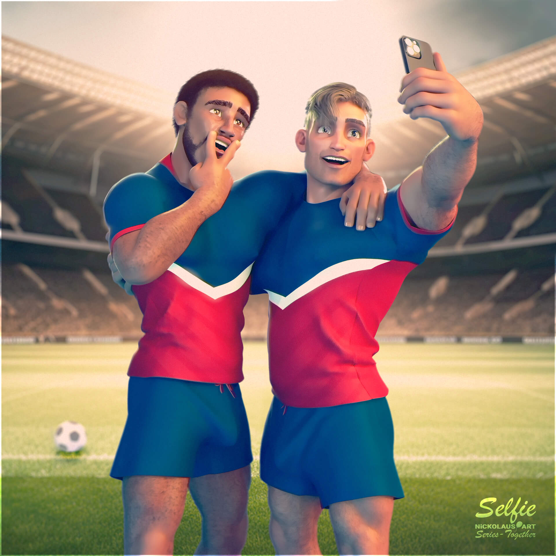 Toon George for Genesis 8 Male - Daz Content by nickolausart