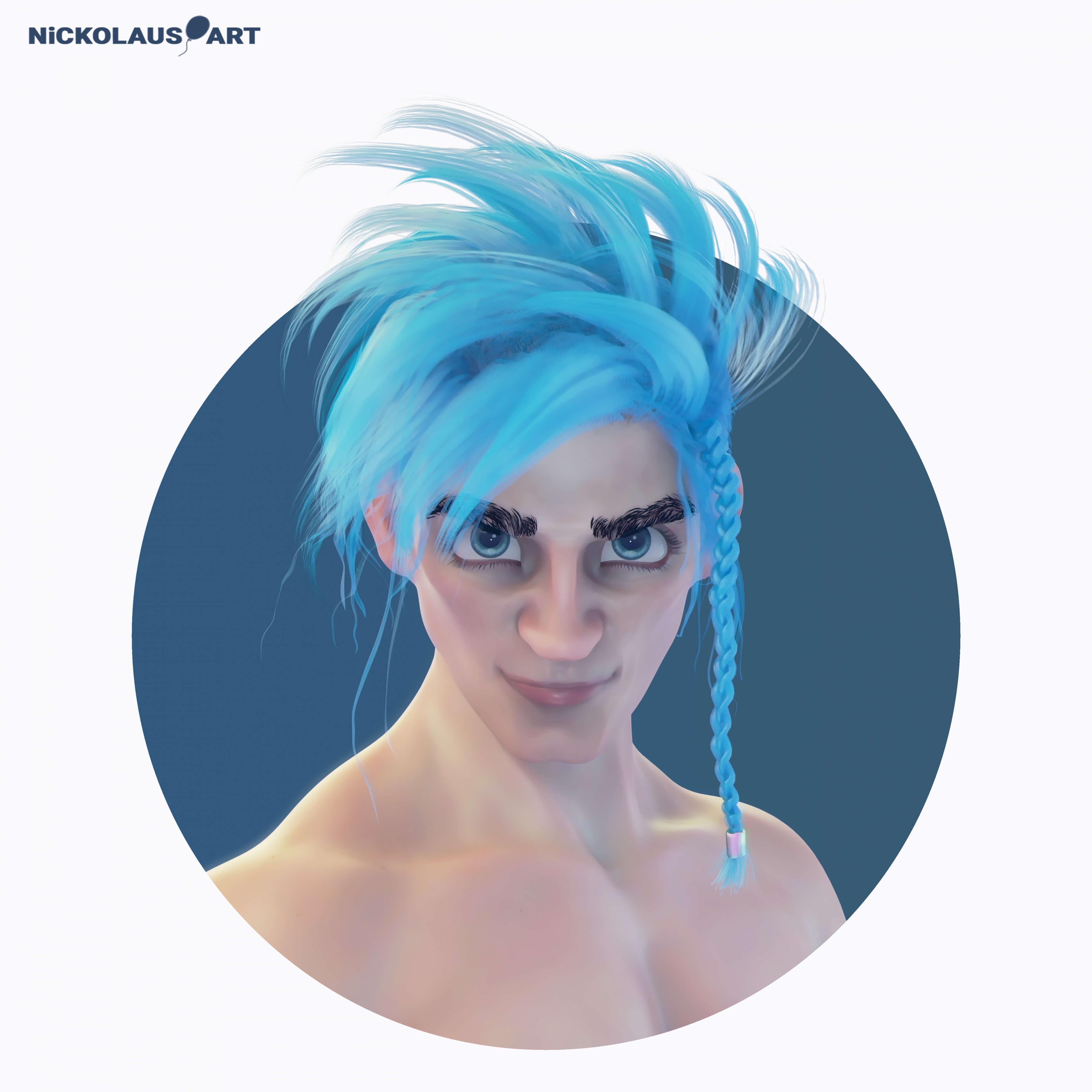 Toon Kristoff for Genesis 8 Male - Daz Content by nickolausart