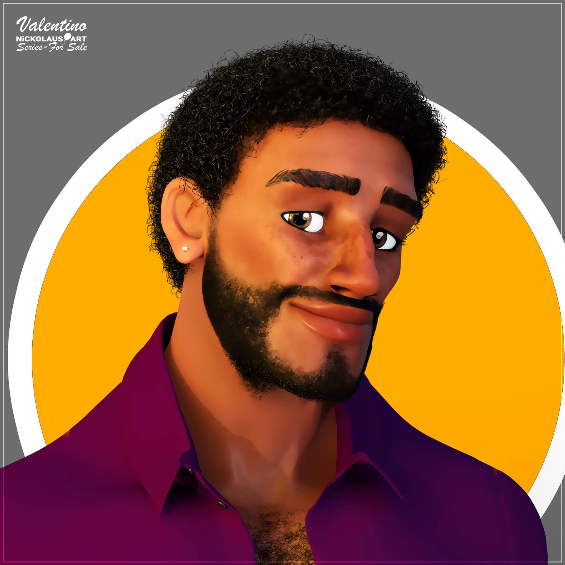 Toon Valentino for Genesis 8 Male - Daz Content by nickolausart