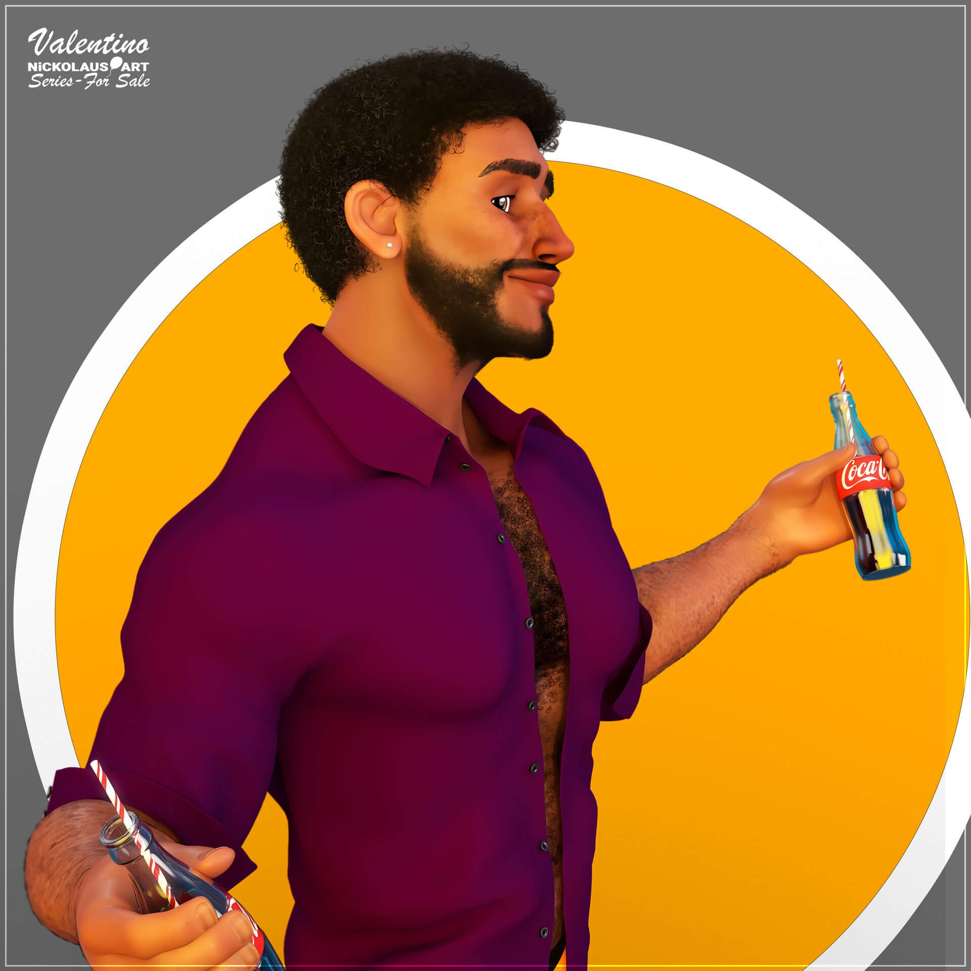 Toon Valentino for Genesis 8 Male - Daz Content by nickolausart