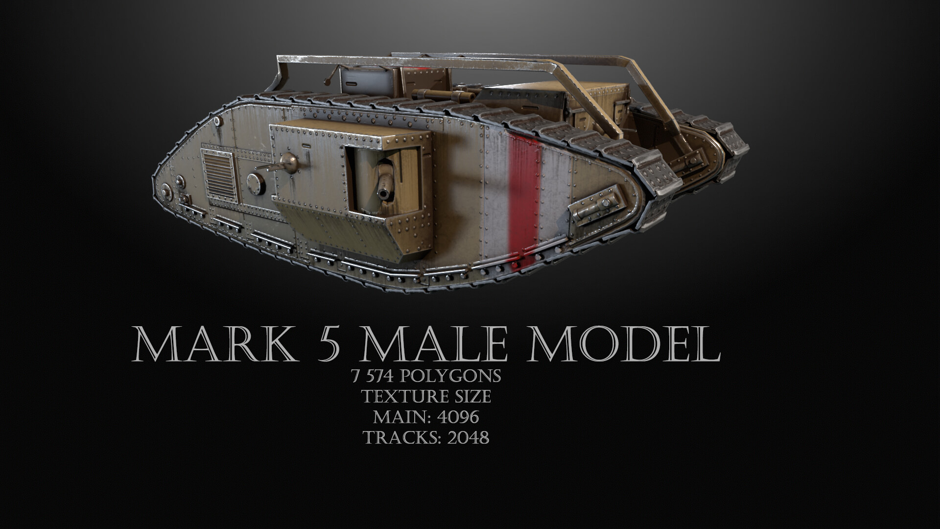 Mark 5 Male Low Poly - 3D Model by Nico_Ni