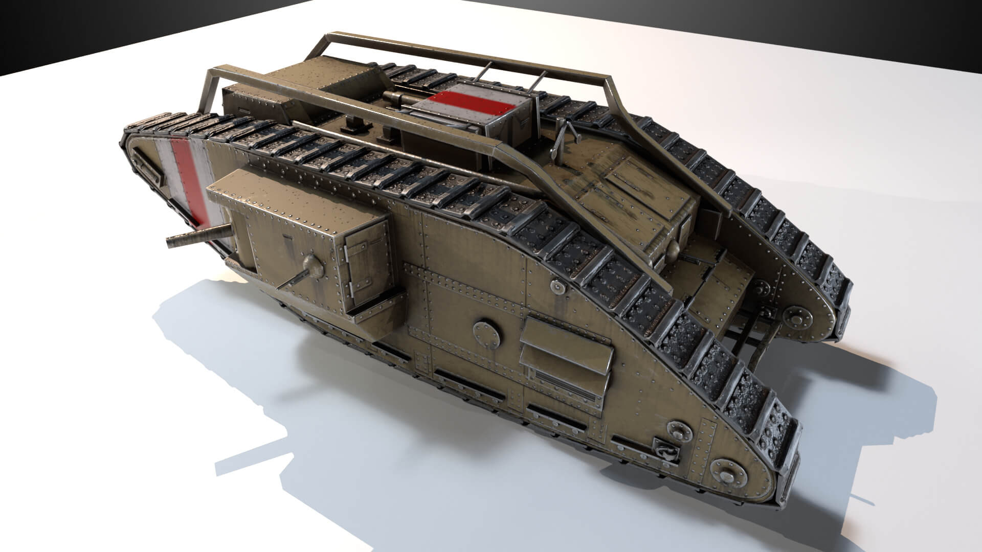 Mark 5 Male Low Poly - 3D Model by Nico_Ni