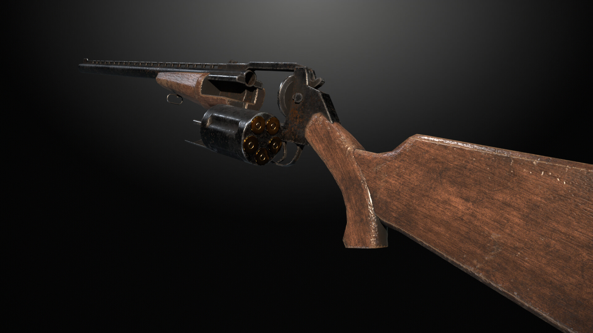 Shotgun MC-255 3D Model by Nico_Ni