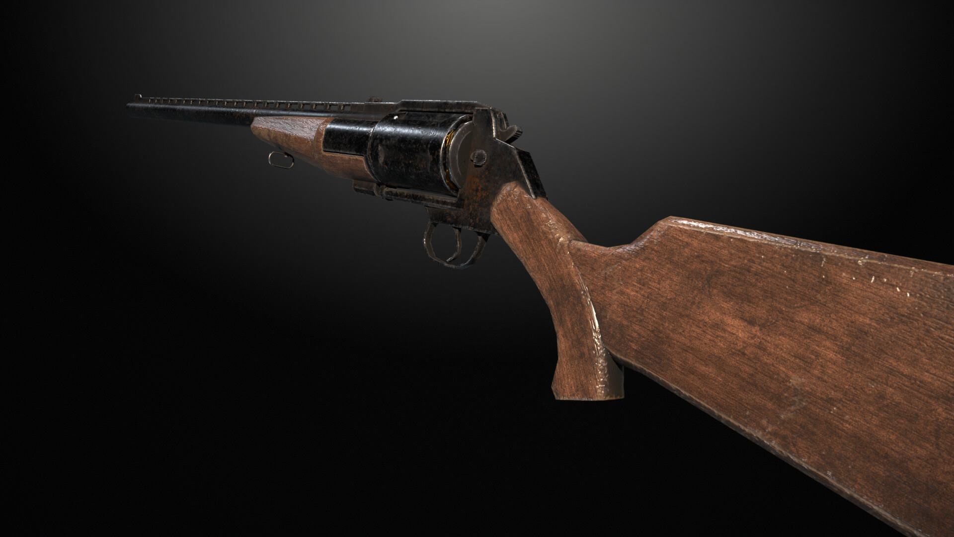 Shotgun MC-255 3D Model by Nico_Ni