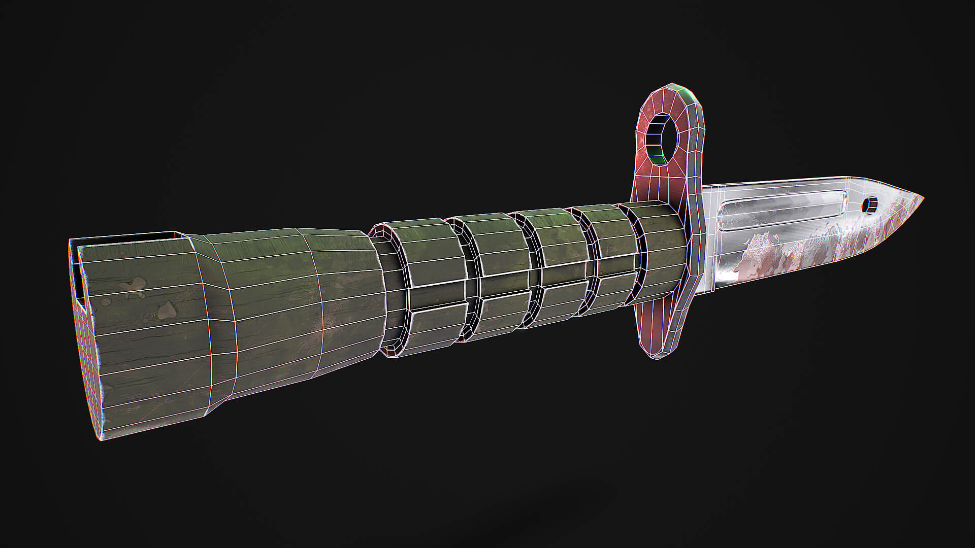 Assault Rifle 3D Model by Nicu_Tepes