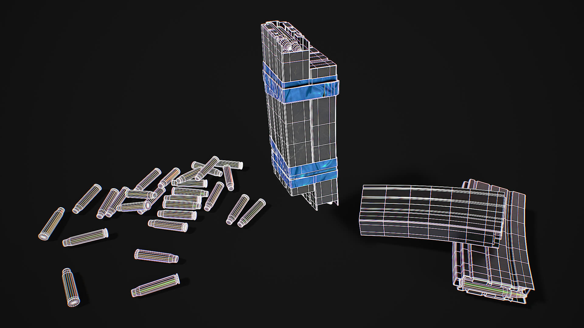 Assault Rifle 3D Model by Nicu_Tepes