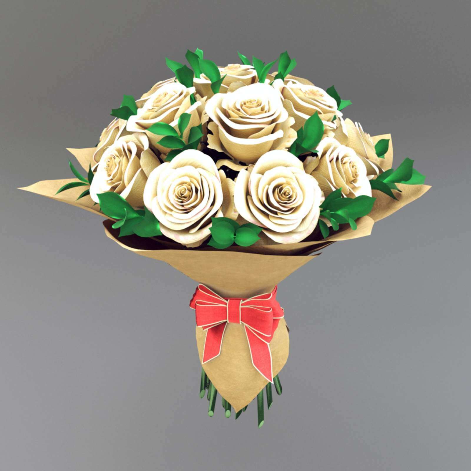 Bouquet - 3D Model by Nicu_Tepes