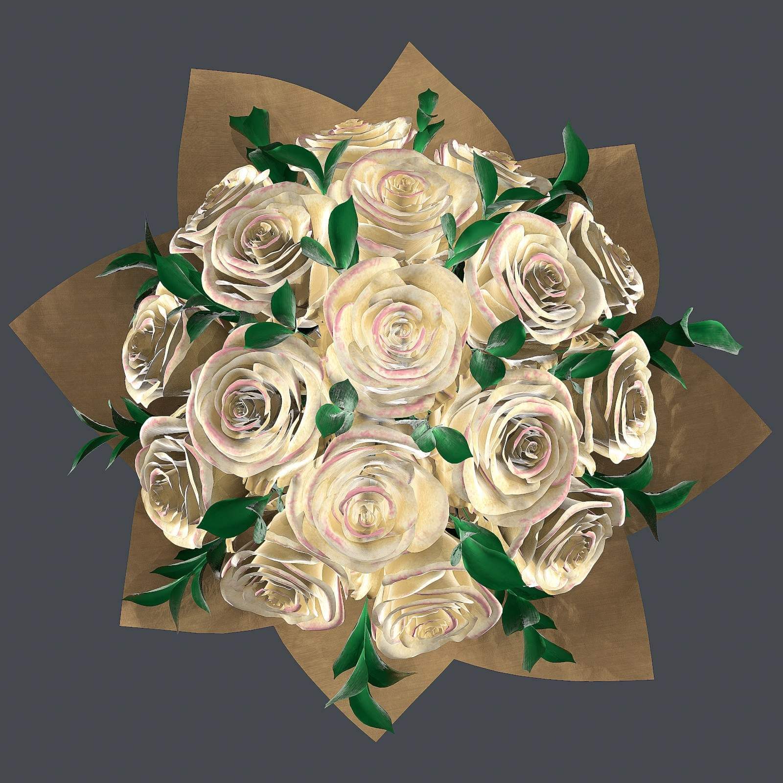 Bouquet - 3D Model by Nicu_Tepes